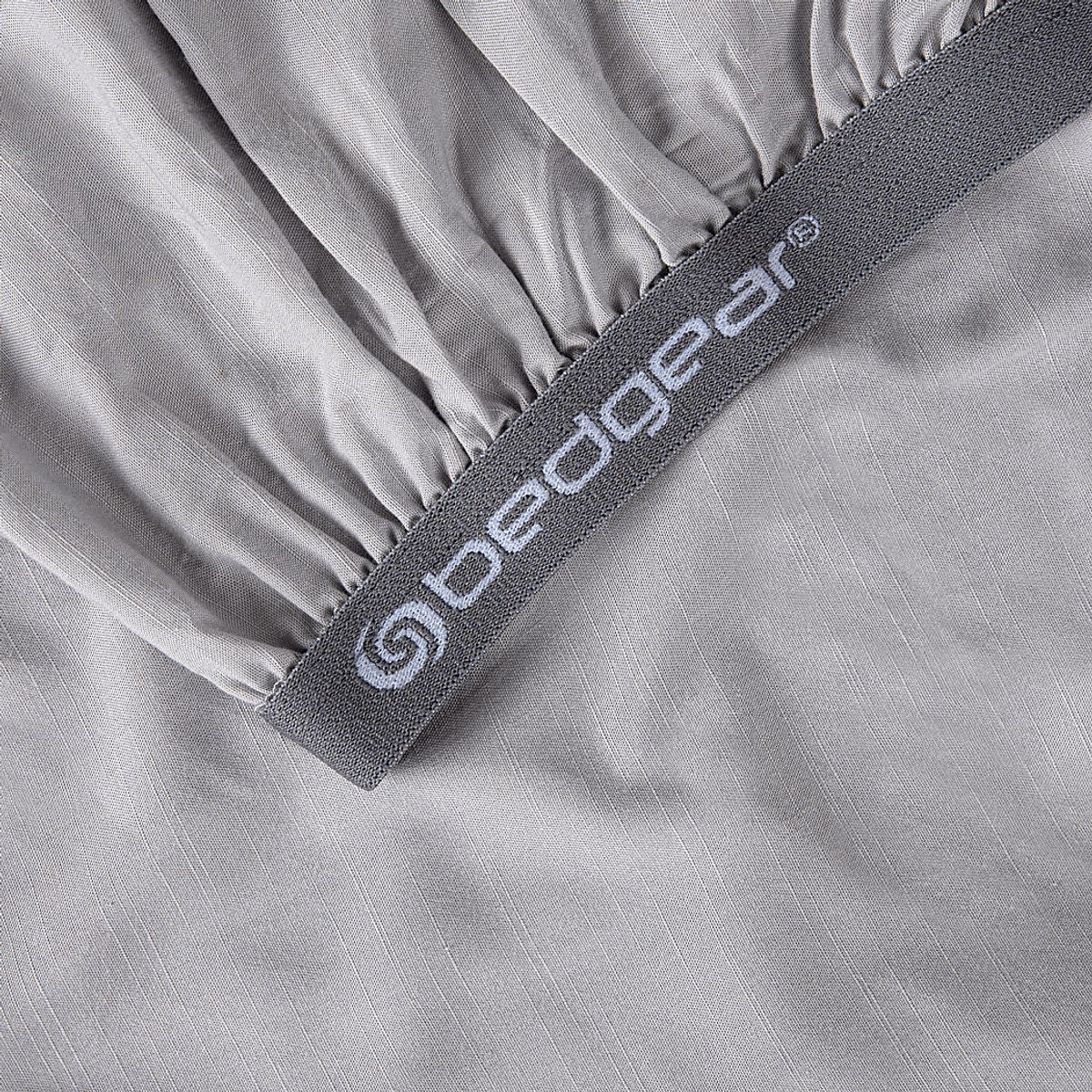 Bedgear Hyper-Linen Sheets Light Gray Crib Bed Sheet | Rooms to Go