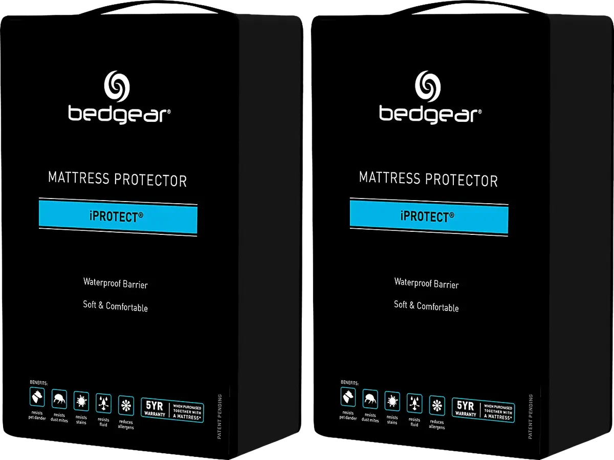 Bedgear Iprotect Protector Bundle Twin/Full Mattress Protectors | Rooms ...