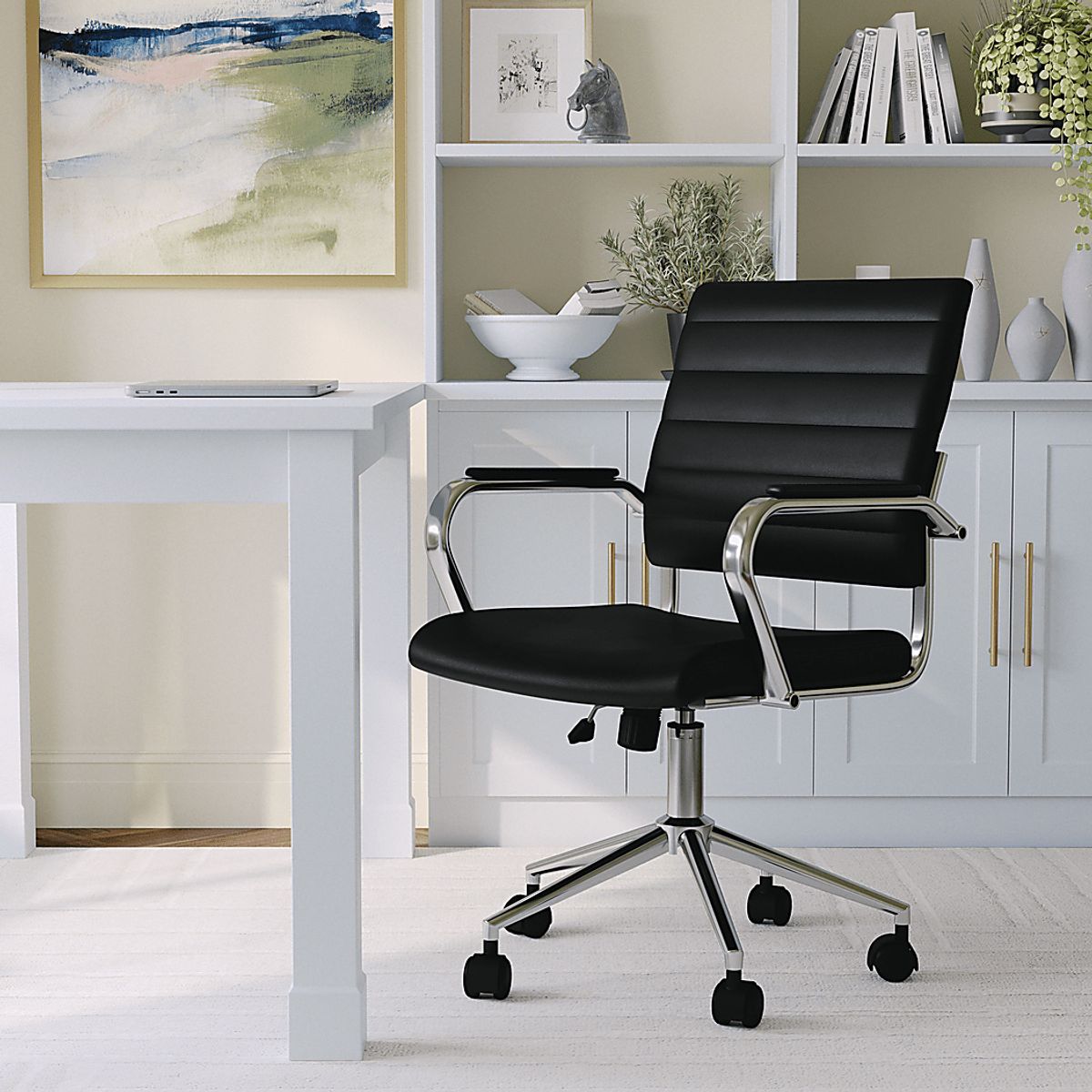 Bedner Black Office Chair | Rooms to Go