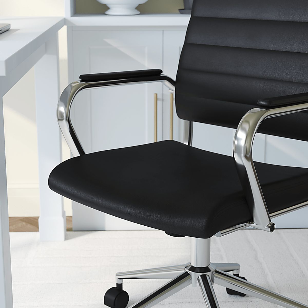 Bedner Black Office Chair | Rooms to Go