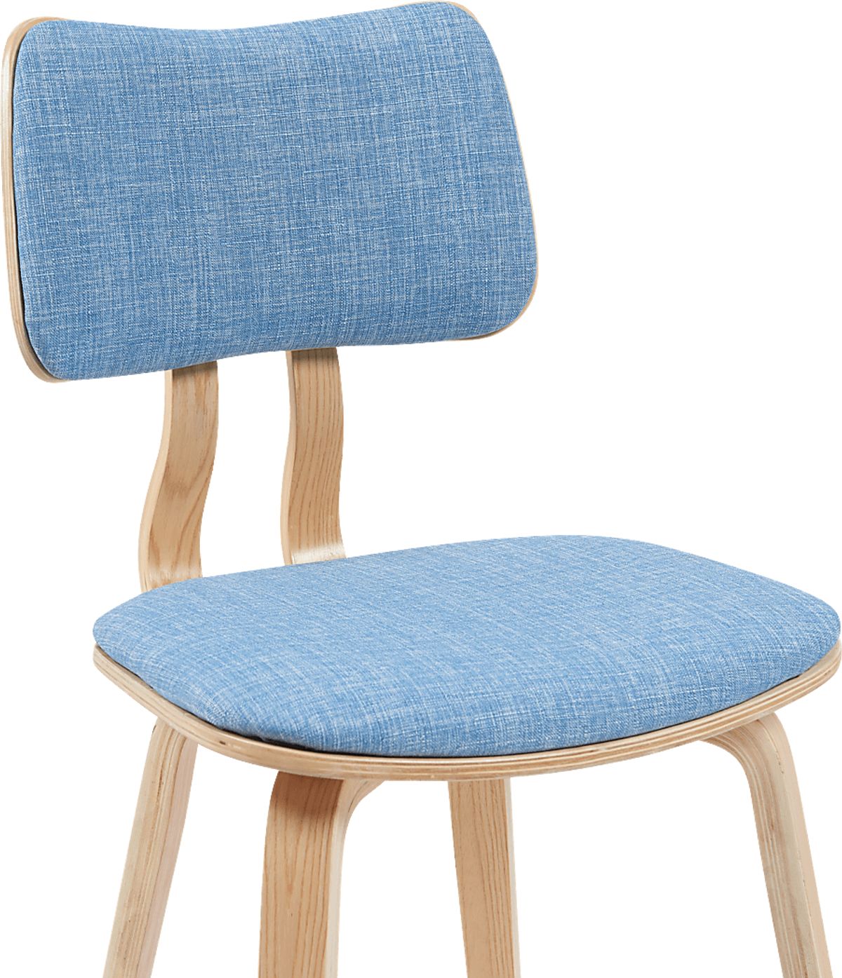 Beewheels Blue Polyester Fabric Dining Chair | Rooms to Go