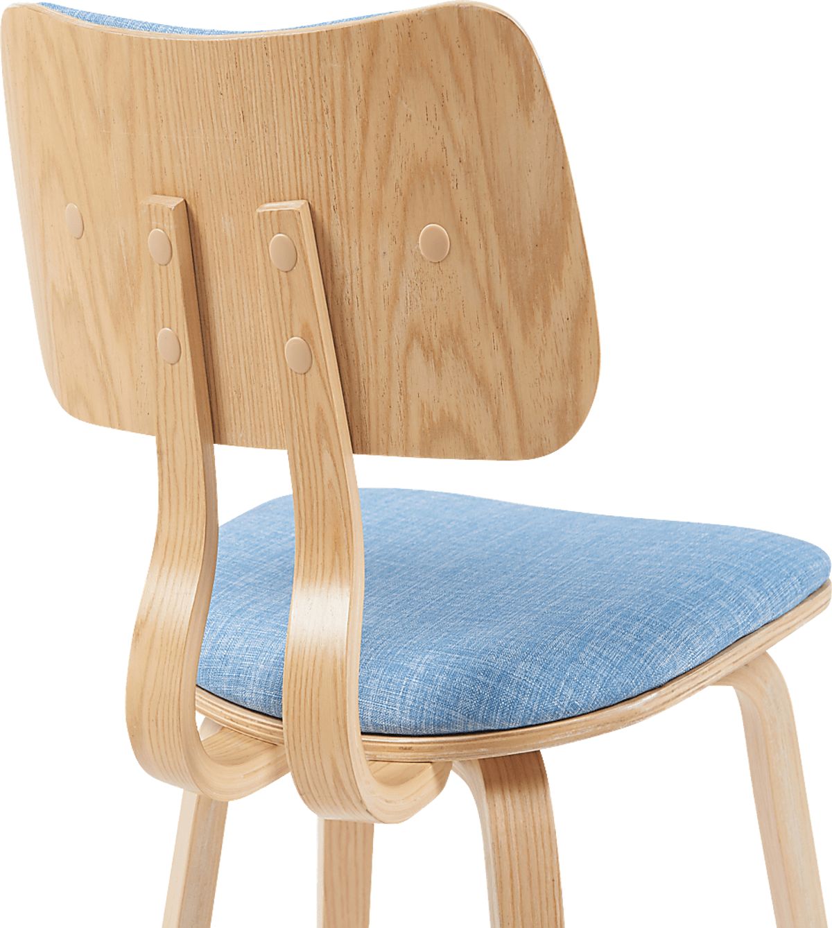 Beewheels Blue Polyester Fabric Dining Chair | Rooms to Go