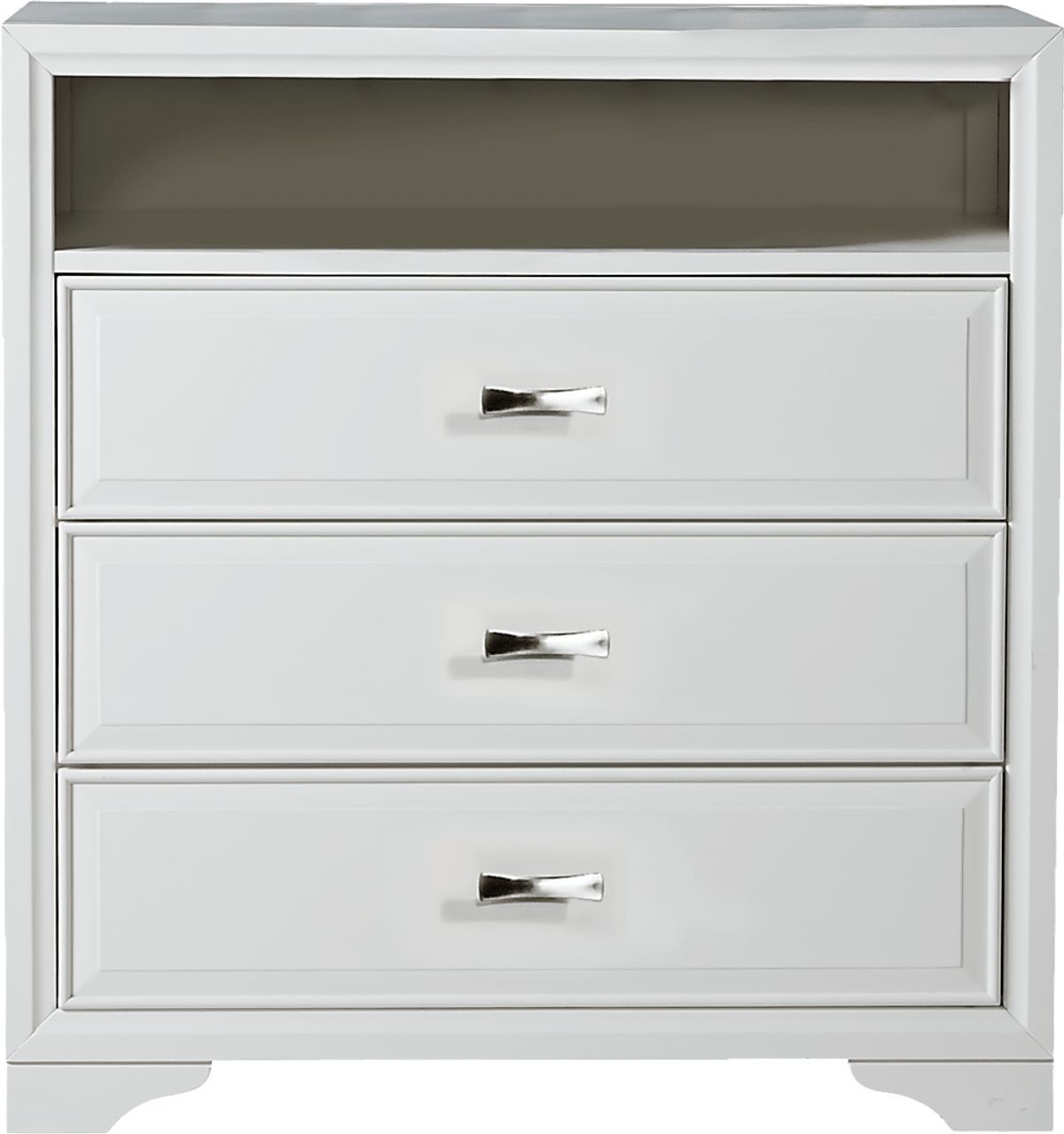 Belcourt White Colors,White Media Chest | Rooms to Go