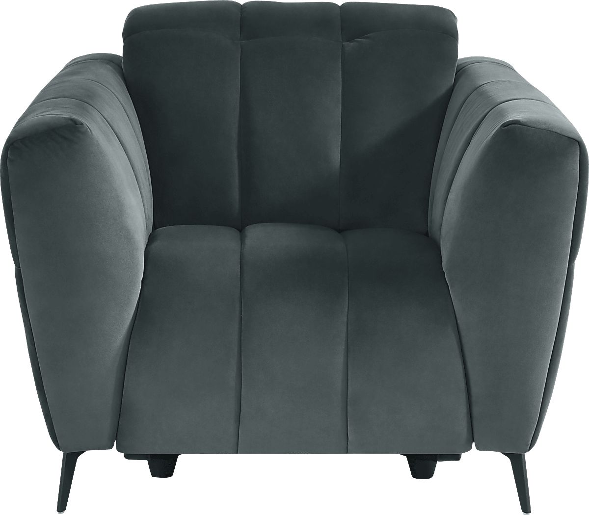 Belden Place Teal Blue,Green Velvet Plush Dual Power Recliner | Rooms to Go