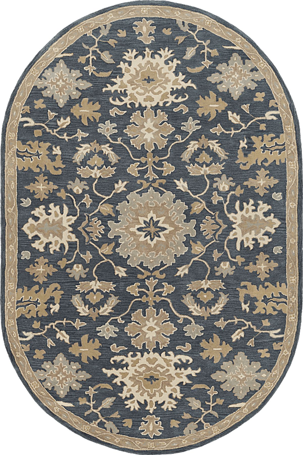 Belinera IV Navy Blue Rug | Rooms to Go