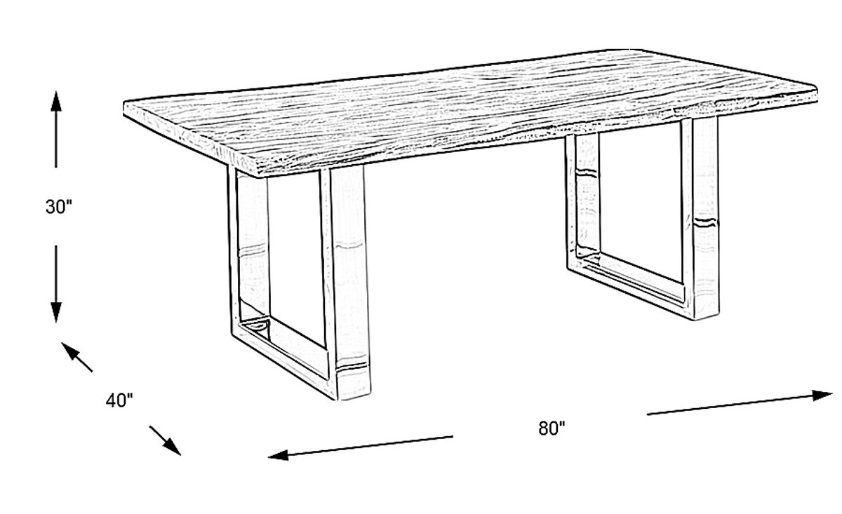Bellac Point Nutmeg Light Wood Dining Table | Rooms to Go