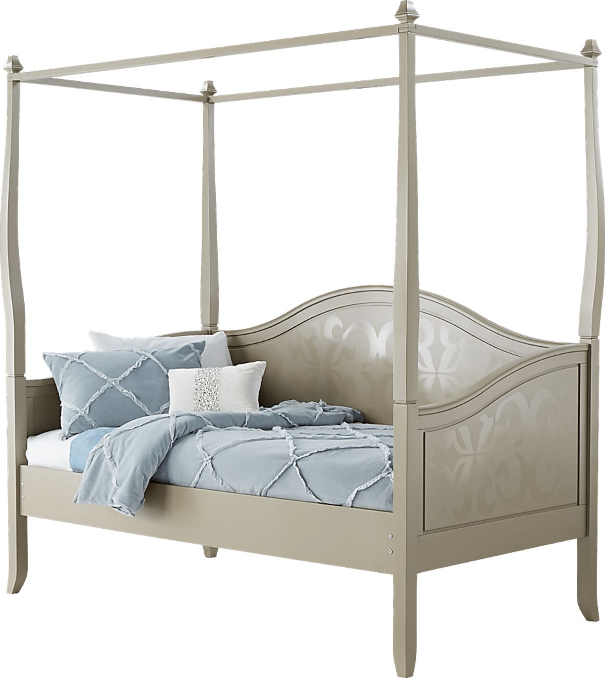 Belle Noir Champagne Colors 3 Pc Canopy Daybed | Rooms to Go