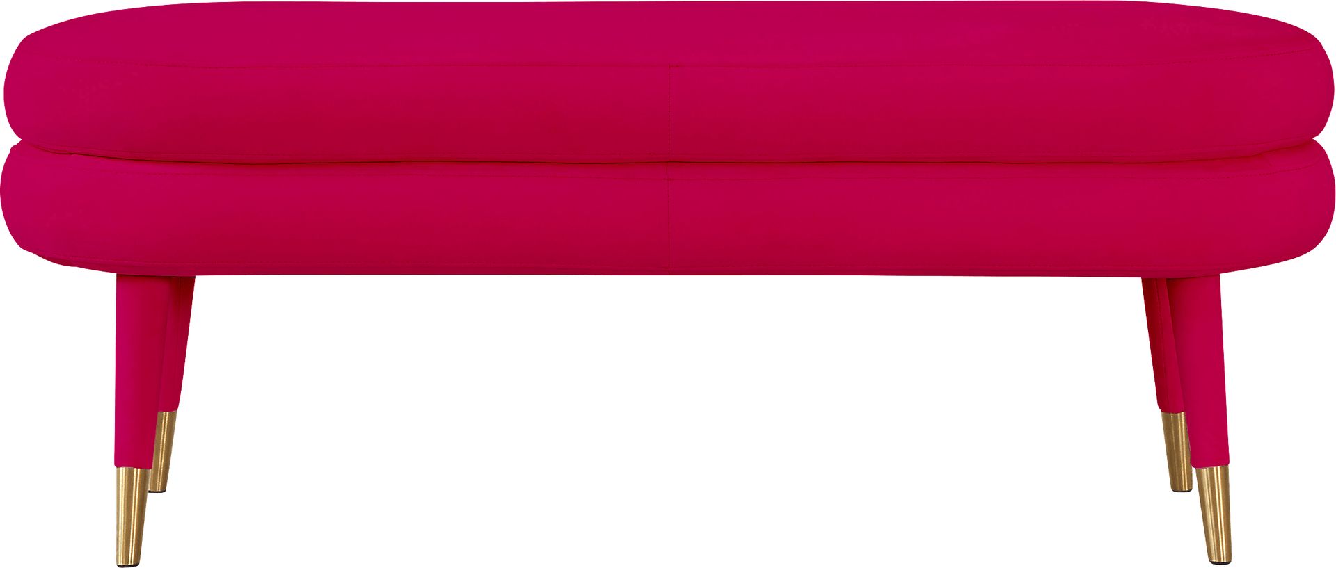 Bellfort Raspberry Red Accent Bench | Rooms to Go