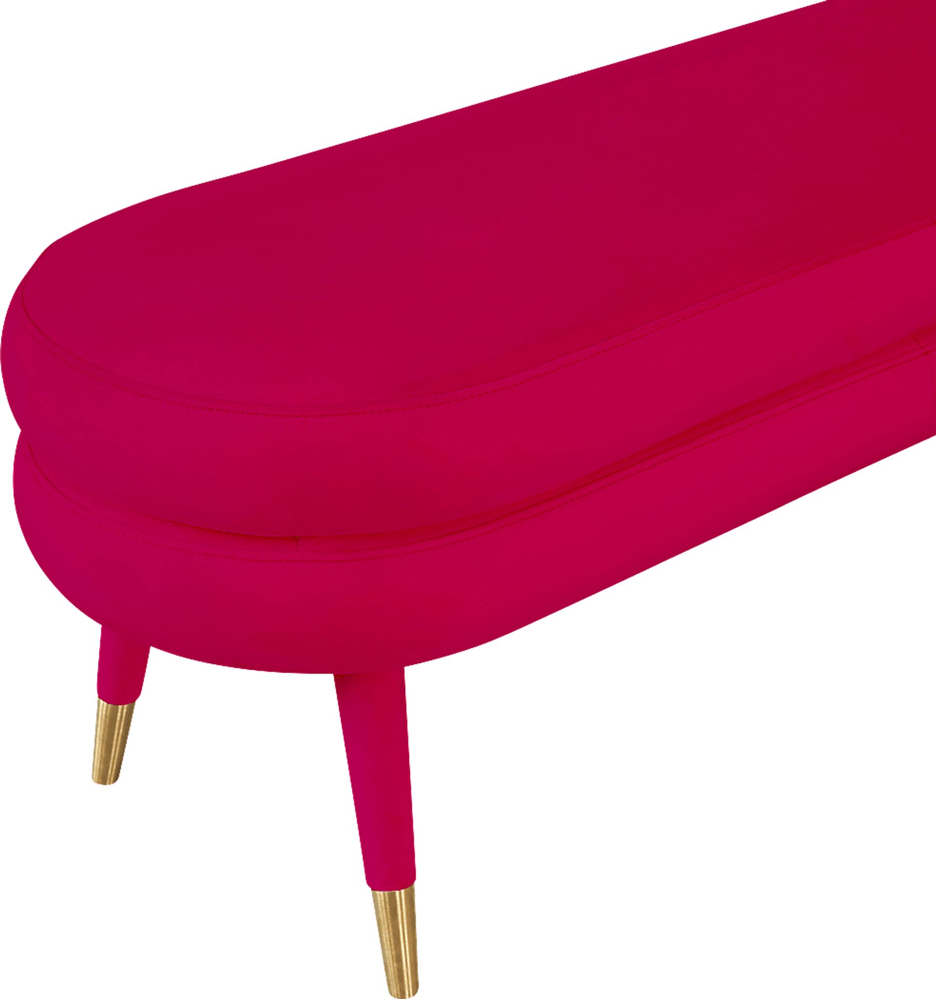 Bellfort Raspberry Red Accent Bench | Rooms to Go