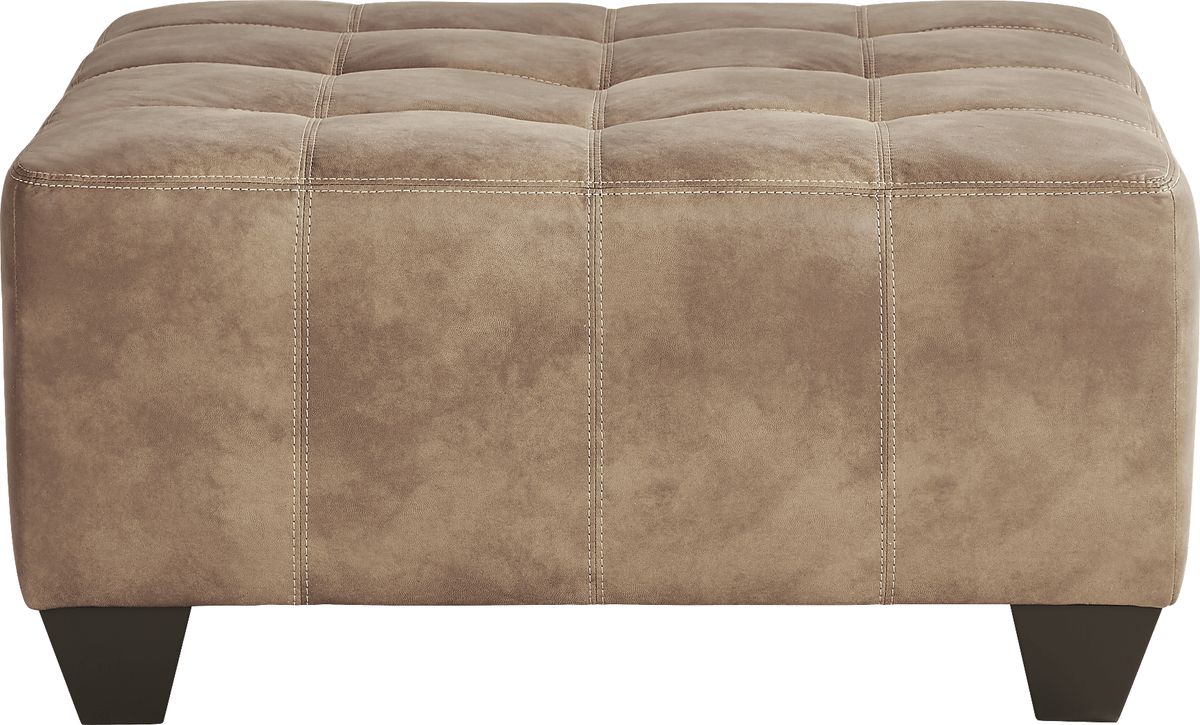 Bellinger 5 Pc Camel Brown Polyester,Polyurethane Fabric Living Room ...