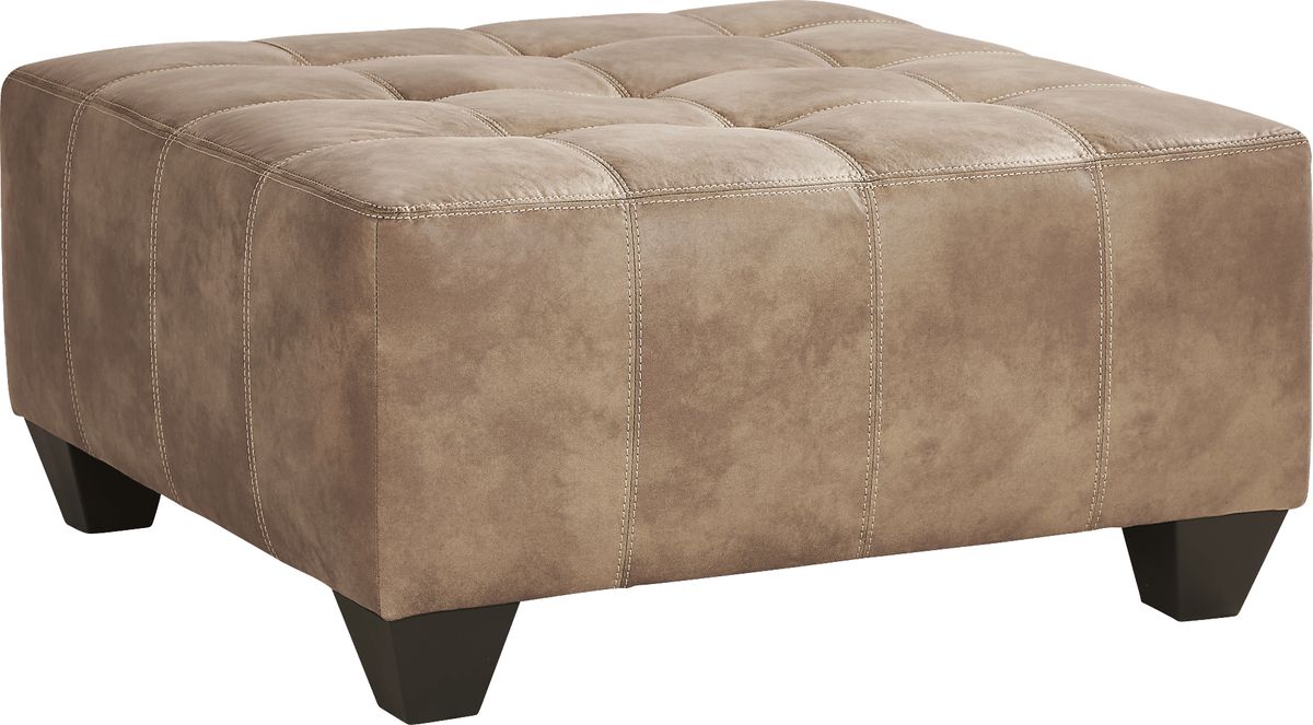 Bellinger 5 Pc Camel Brown Polyester,Polyurethane Fabric Living Room ...