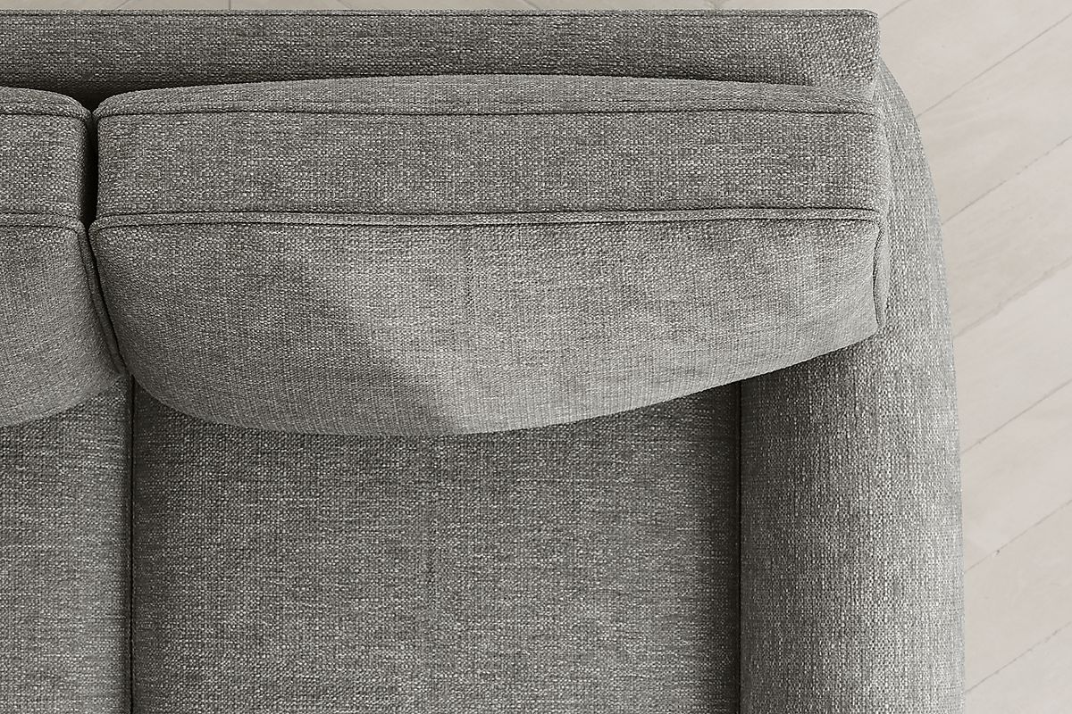 Cindy Crawford Bellingham Gray Textured Sofa | Rooms to Go