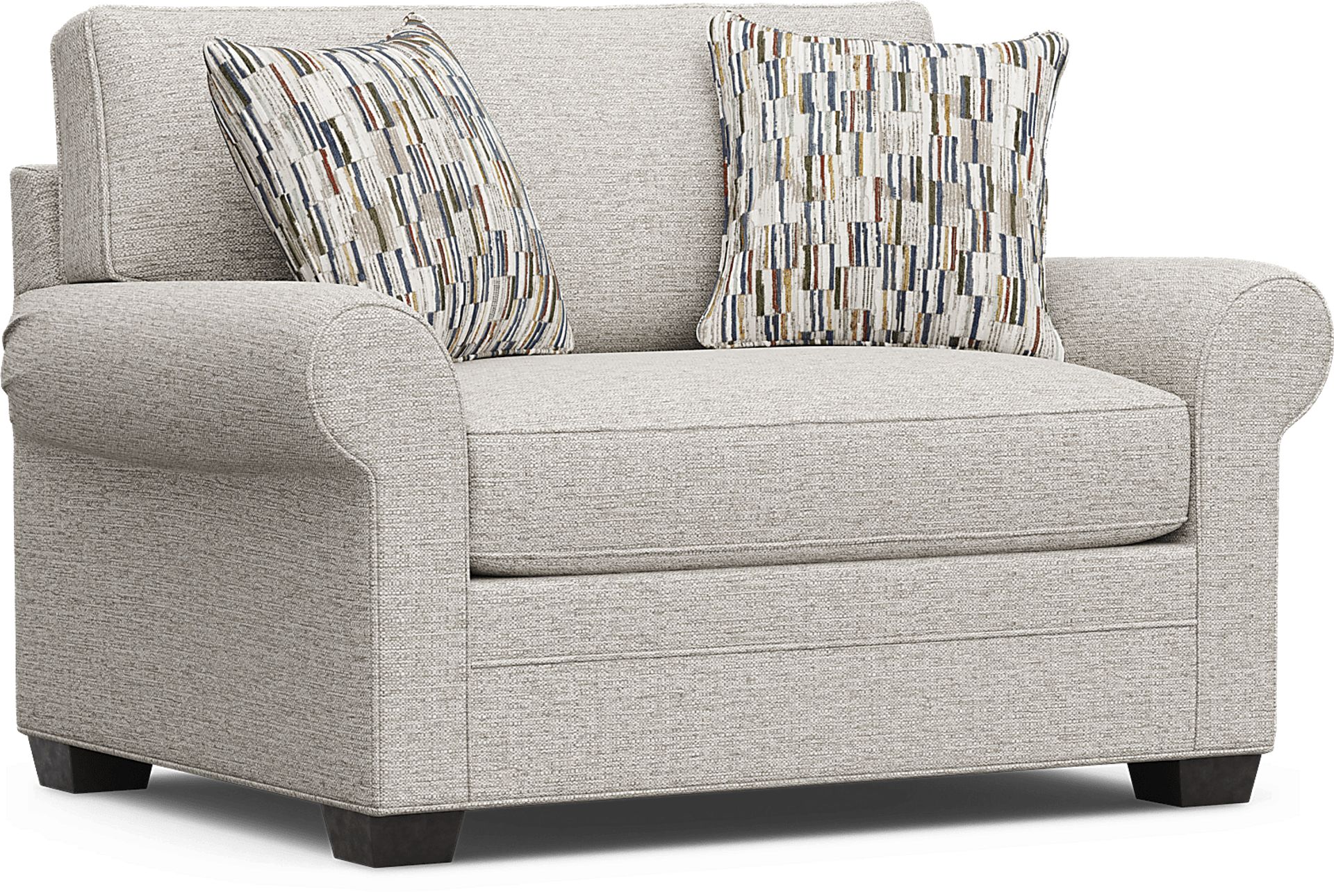Cindy Crawford Bellingham Pebble Beige Textured Sleeper Chair | Rooms to Go