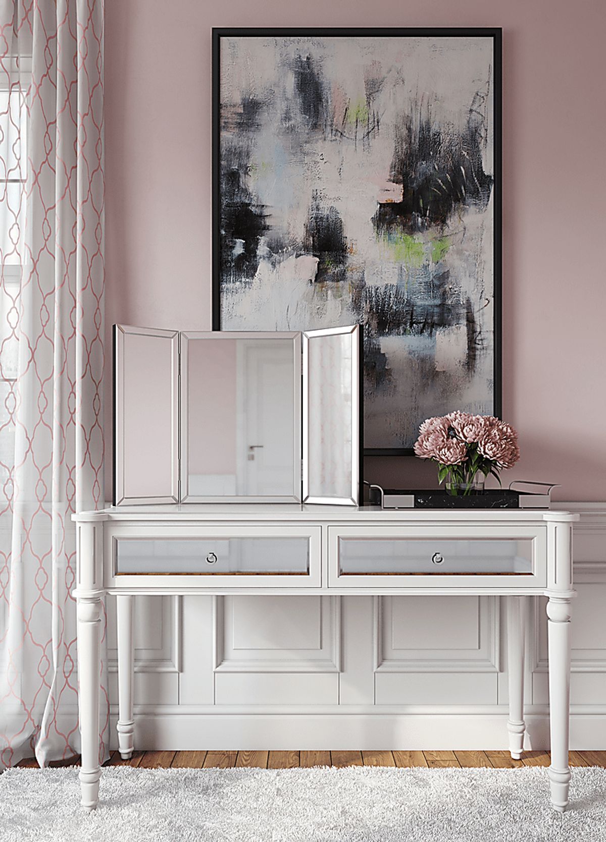 Bellwart Gray Mirror | Rooms to Go