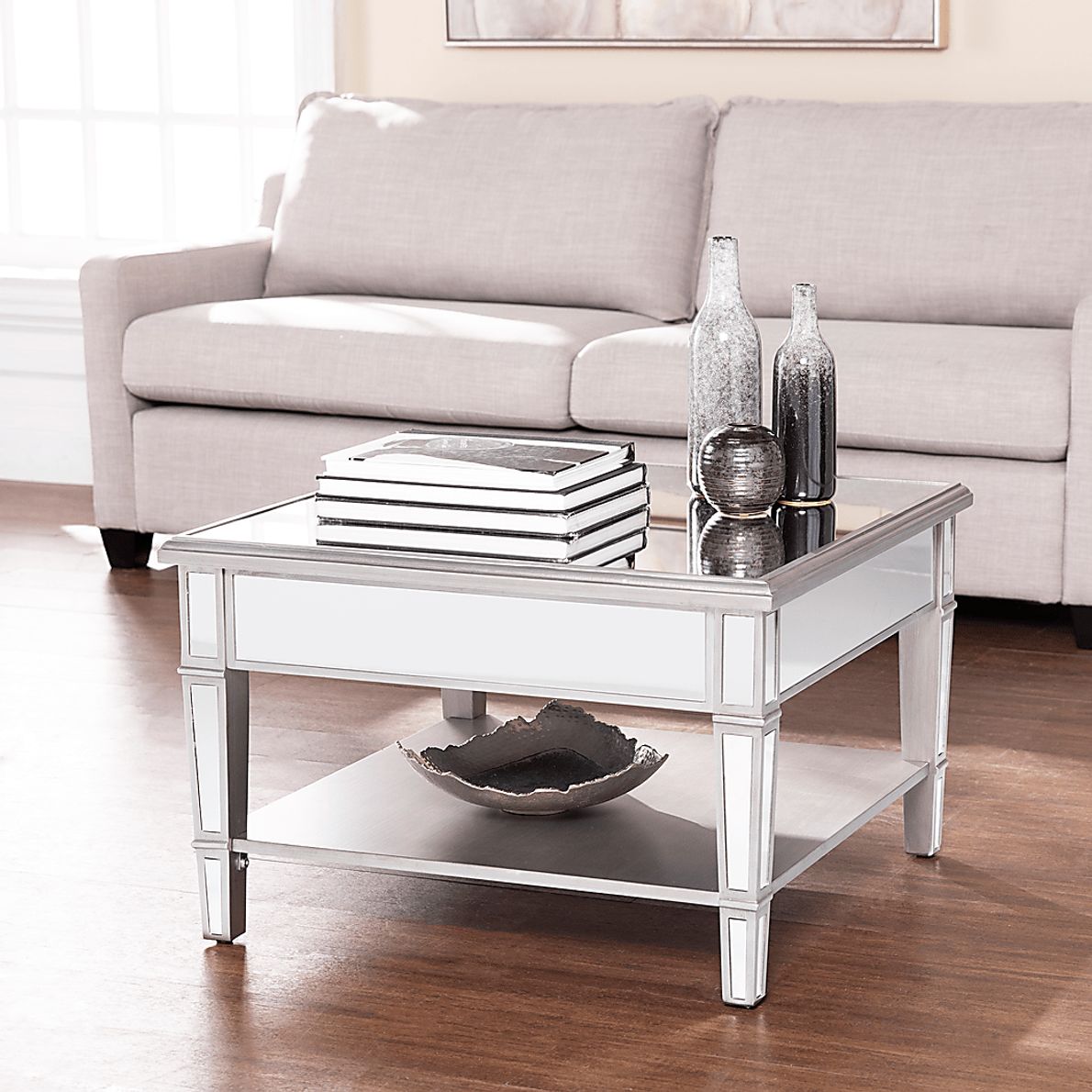Bellway Gray Cocktail Table - Rooms To Go