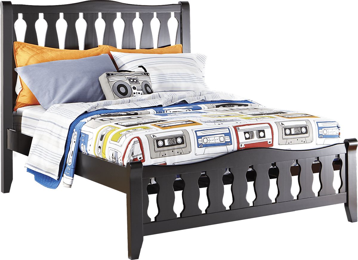 Belmar Black Black,Colors 3 Pc Full Sleigh Bed | Rooms to Go