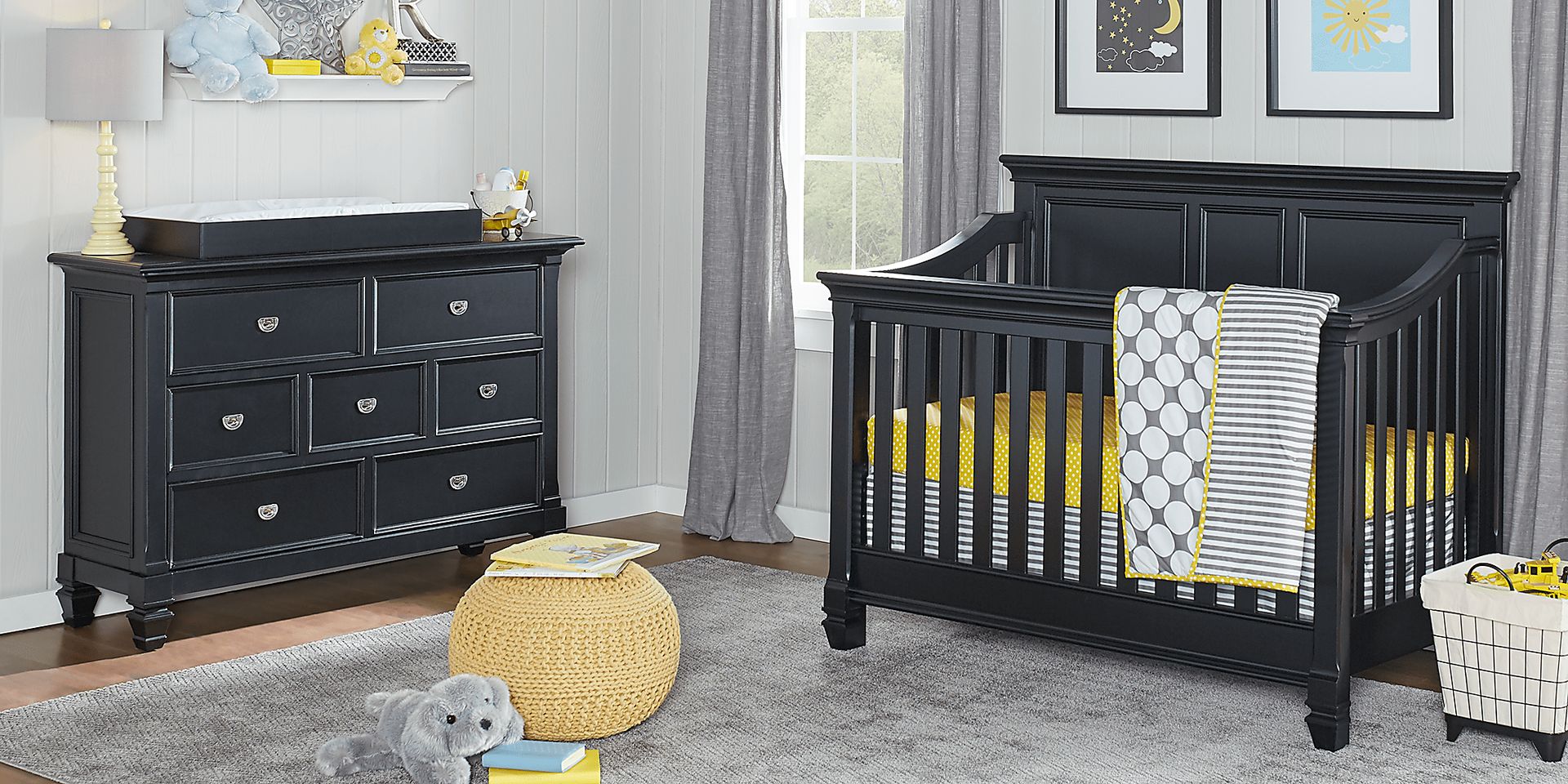 Belmar 4 Pc Black Black,Colors Bedroom Set | Rooms to Go
