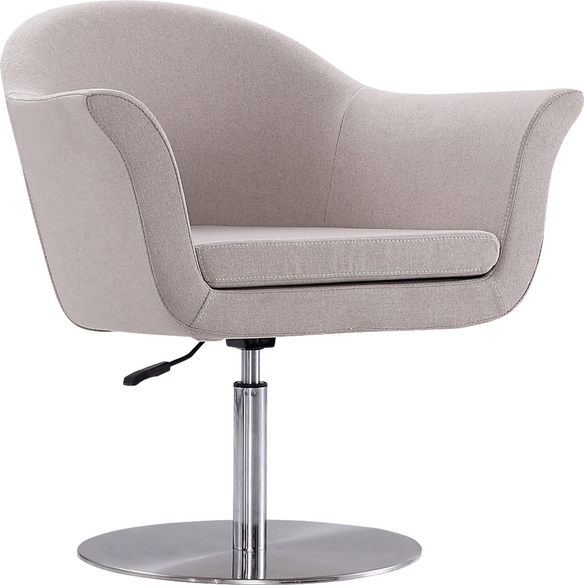 Belon Brown Woven Swivel Accent Chair | Rooms to Go