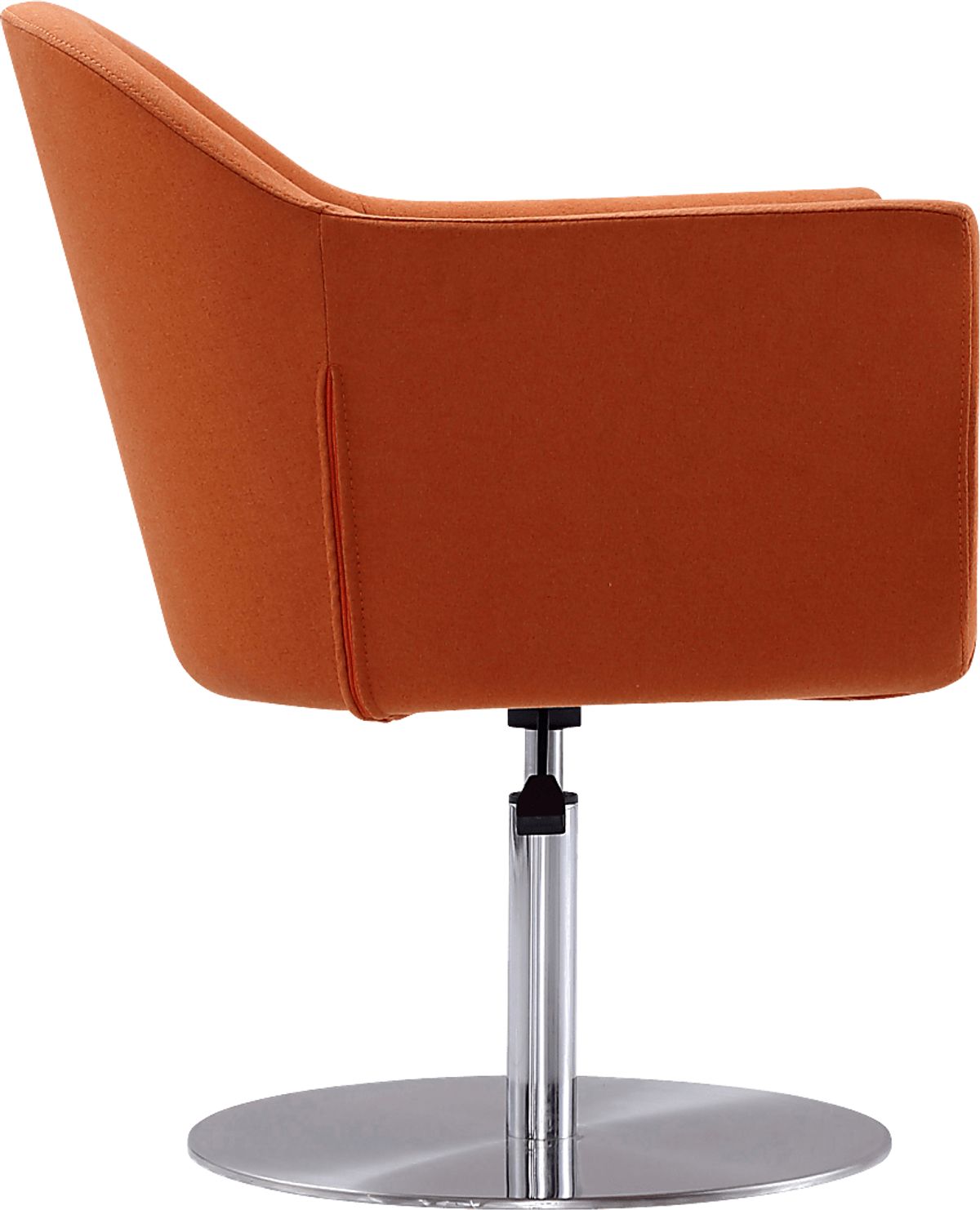 Belon Orange Orange,Red Woven Swivel Accent Chair | Rooms to Go