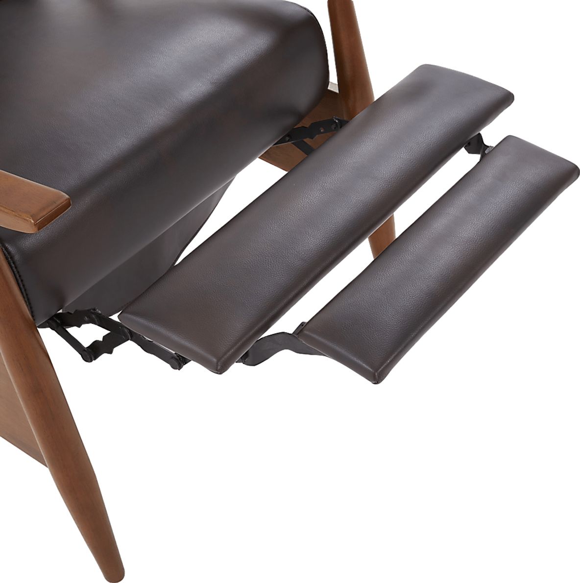 Benbro II Brown Push Back Recliner - Rooms To Go