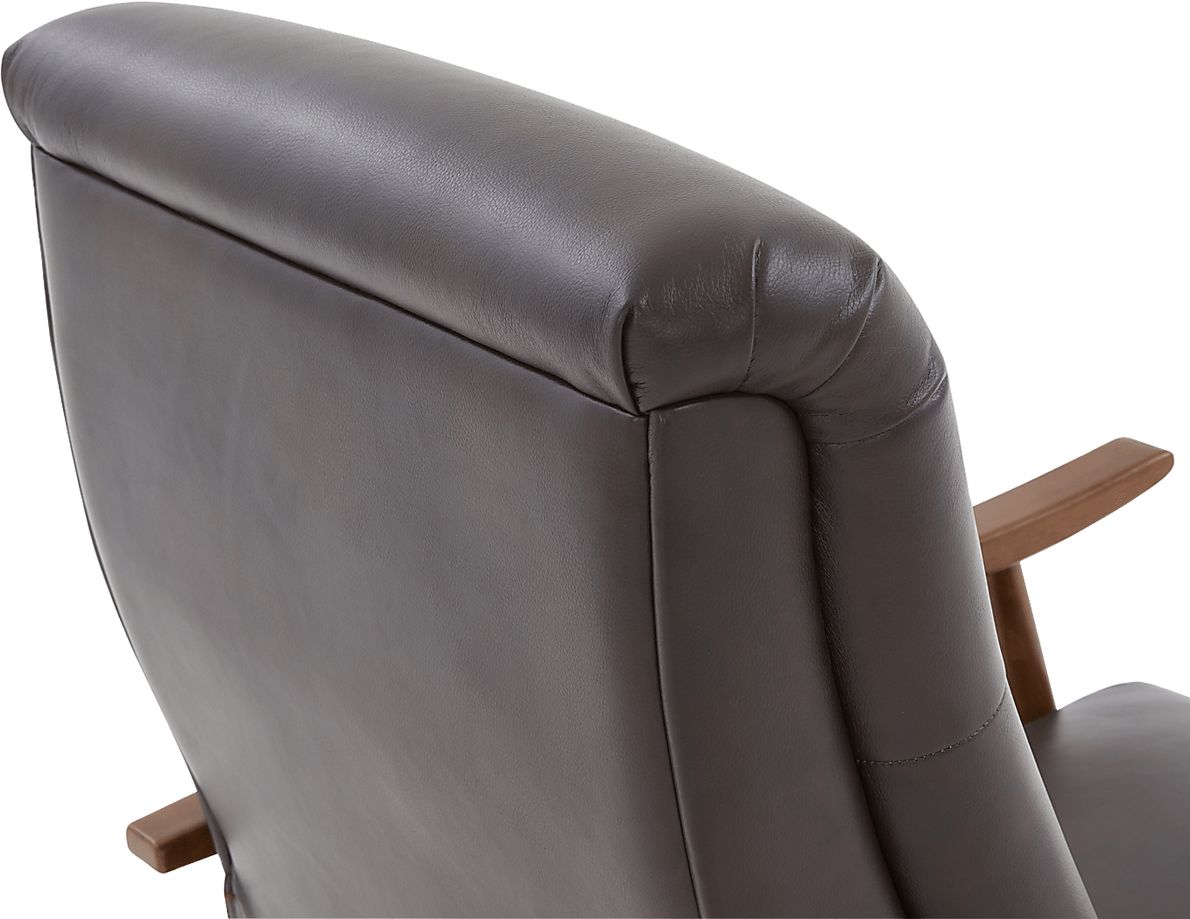 Benbro II Brown Push Back Recliner - Rooms To Go