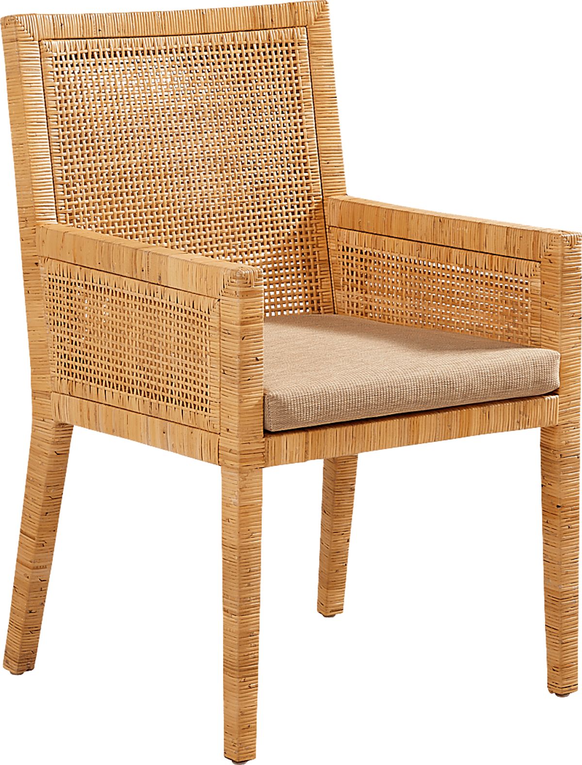 Bennington Natural Light Wood Arm Chair | Rooms to Go