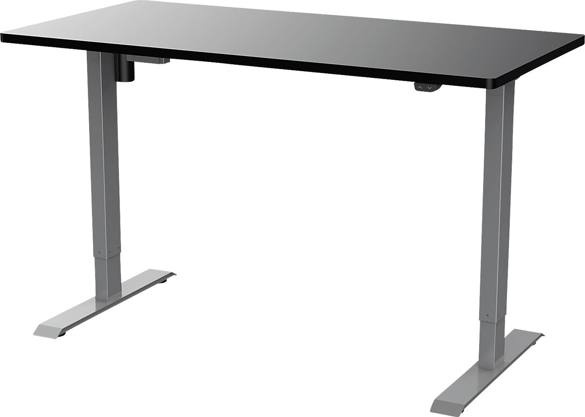 Benwin Gray Black Desk | Rooms to Go