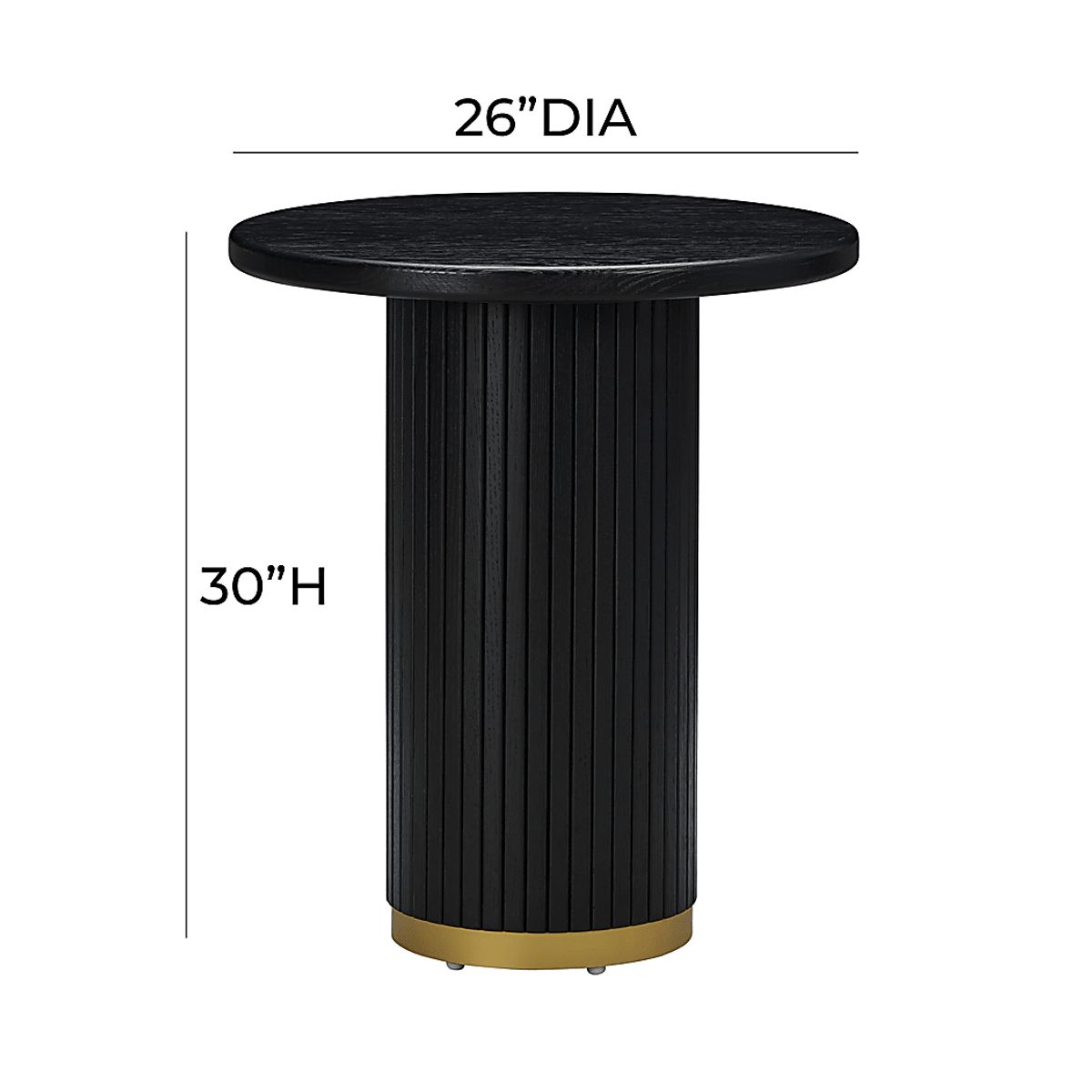 Bequette Black Black,Colors Sofa Table | Rooms to Go