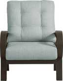 Bermuda Bay 5 Pc Bronze Metal Seafoam Green Aluminum Outdoor Seating ...