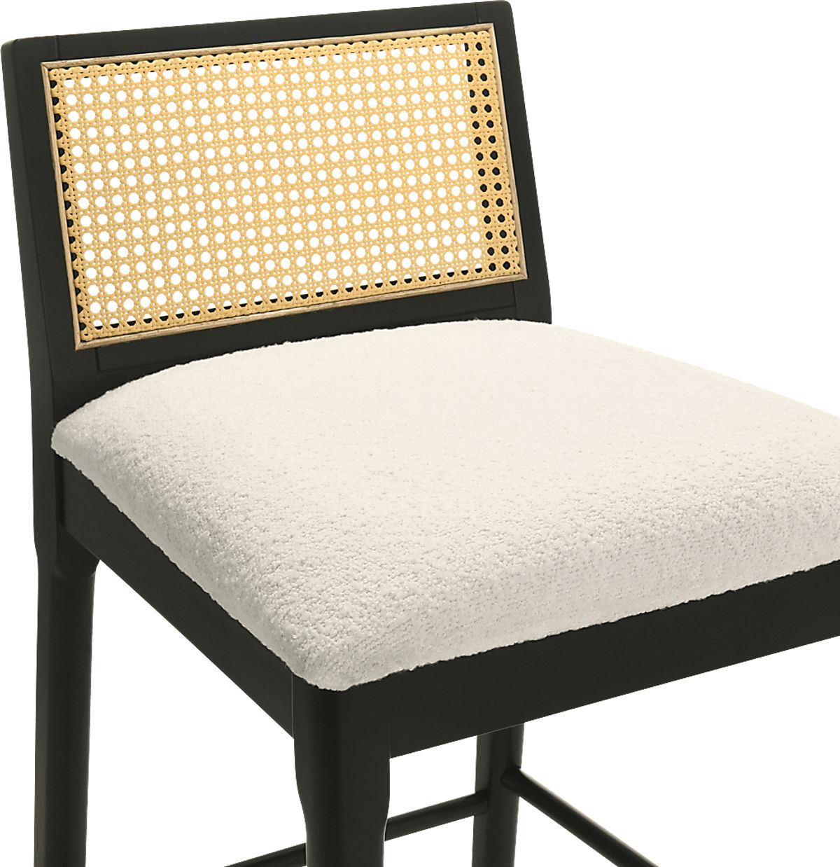 Berryware Black Fabric Counter Stool | Rooms to Go