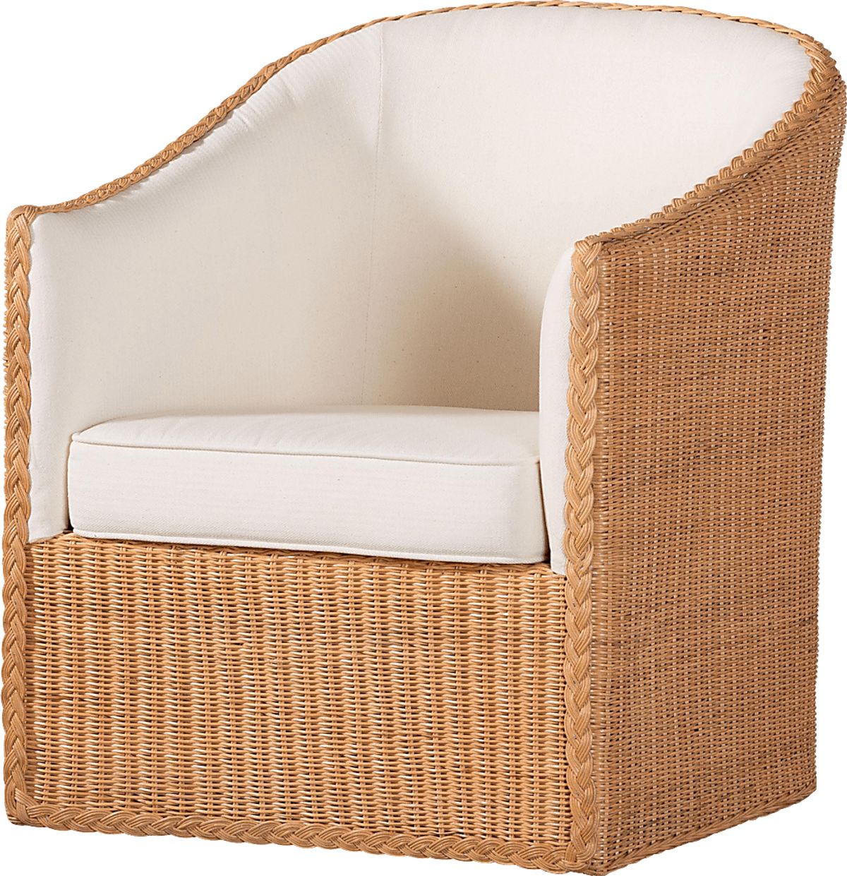 Bessia Brown Polyester Fabric Accent Chair | Rooms to Go