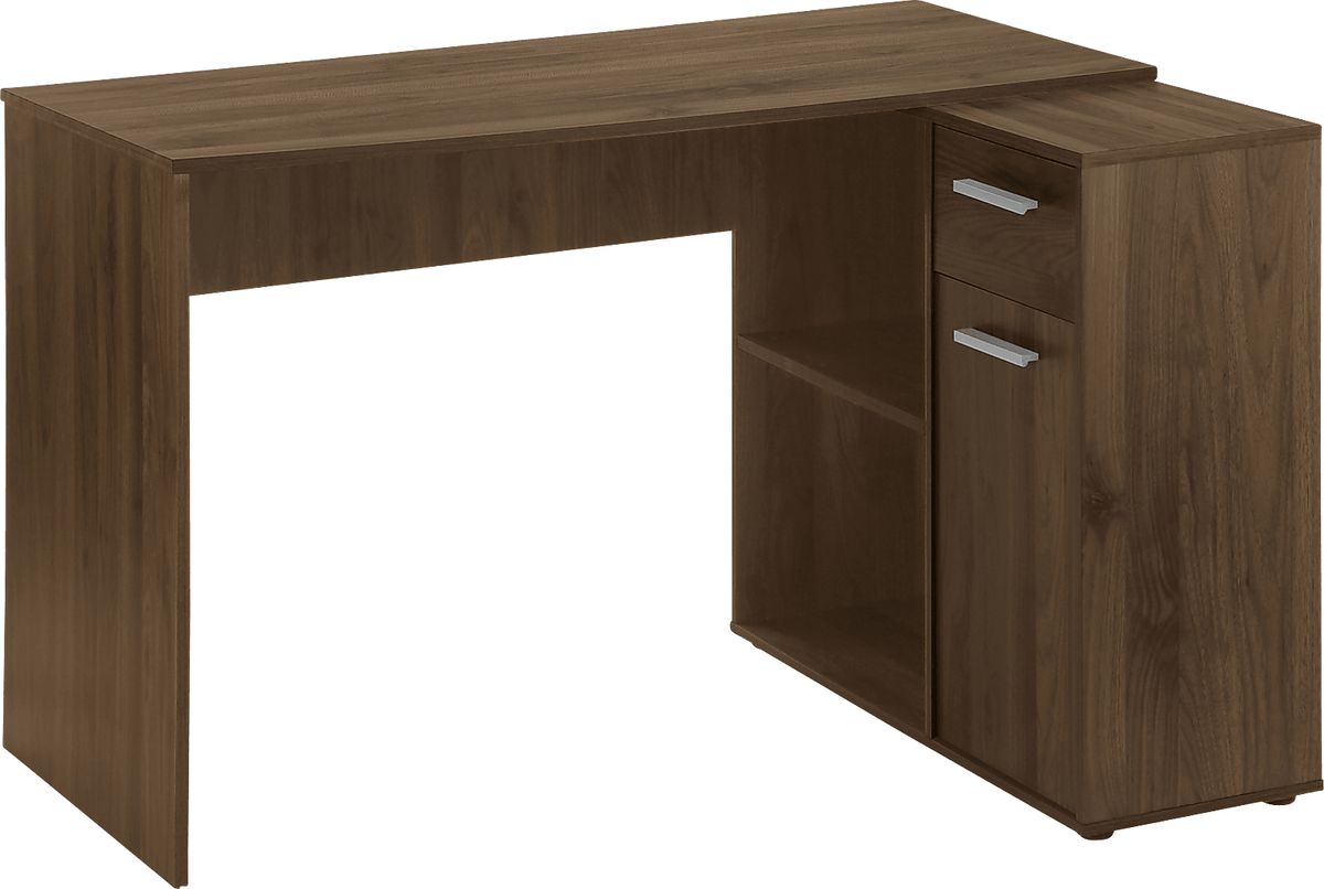 Bestrom Dark Brown Desk | Rooms to Go