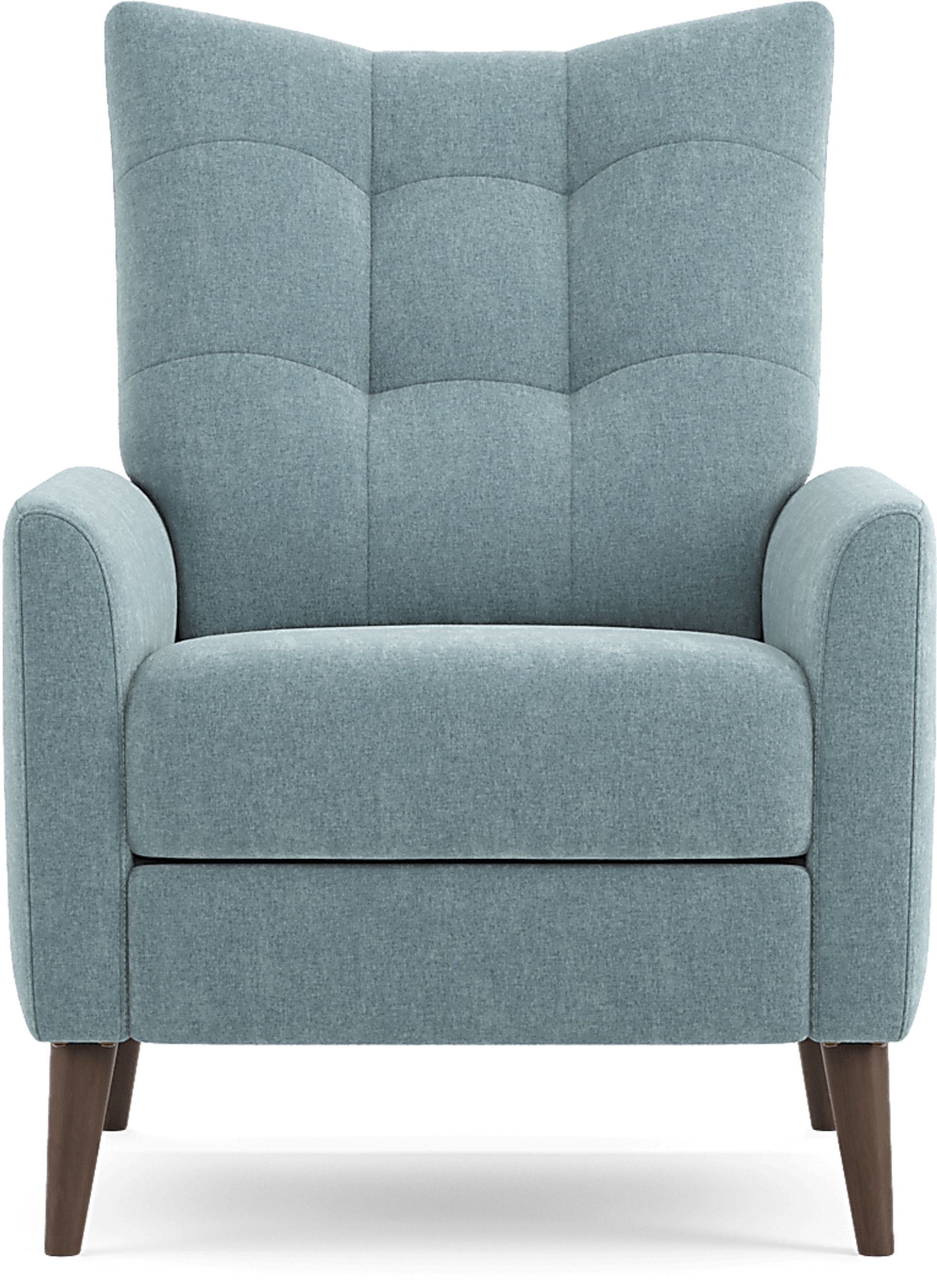 Bethany Green Boucle Push Back Recliner | Rooms to Go