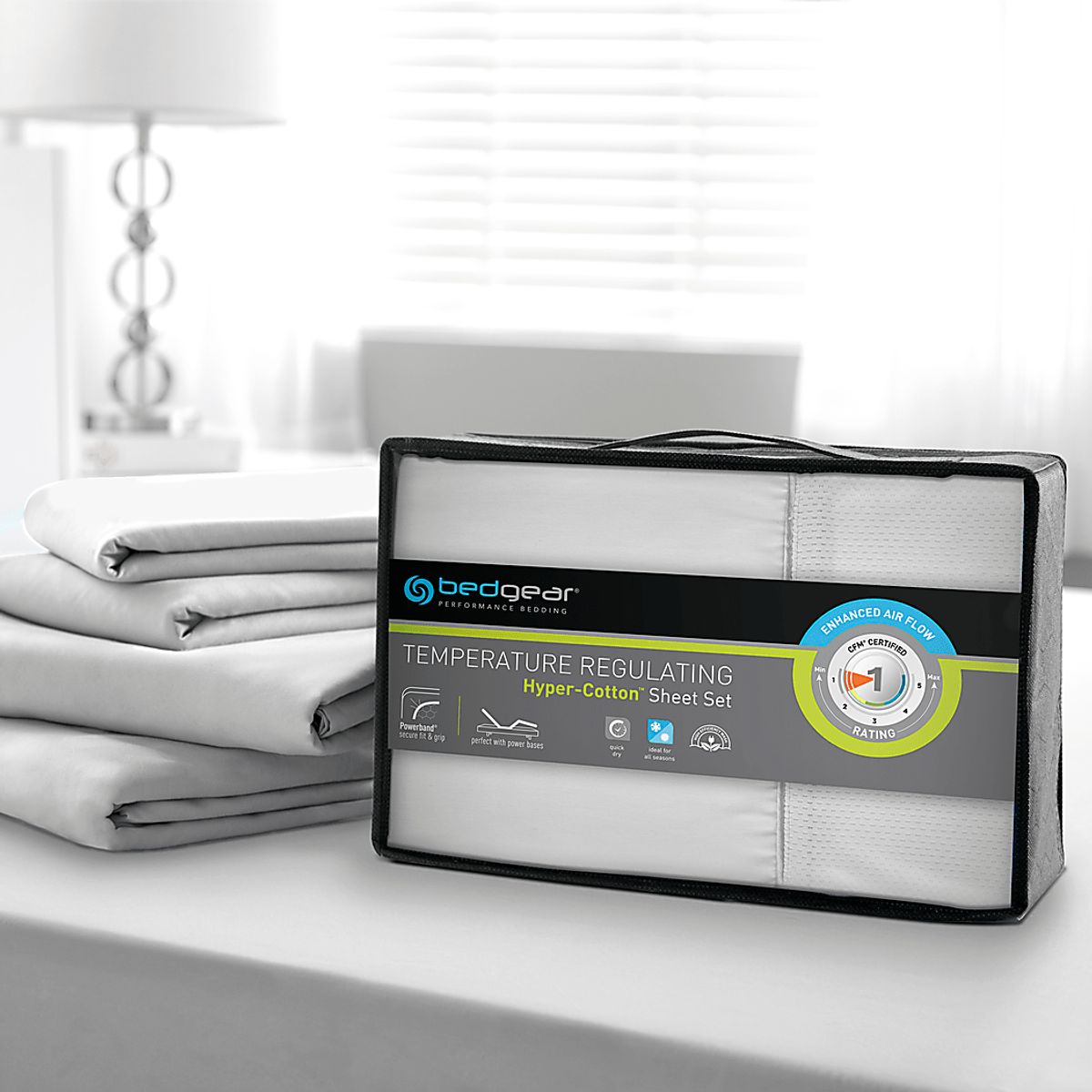 Bedgear Bg Basic Sheets 3 Pc White Twin Sheet Sets | Rooms to Go