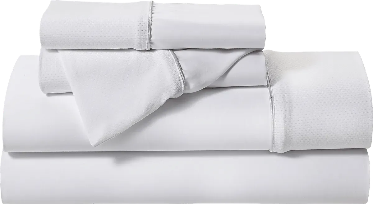 Bedgear Bg Basic Sheets 3 Pc White Twin Sheet Sets | Rooms to Go