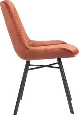 Bidelle Black Black,Colors Polyester Fabric Dining Chair Set Of 2 ...