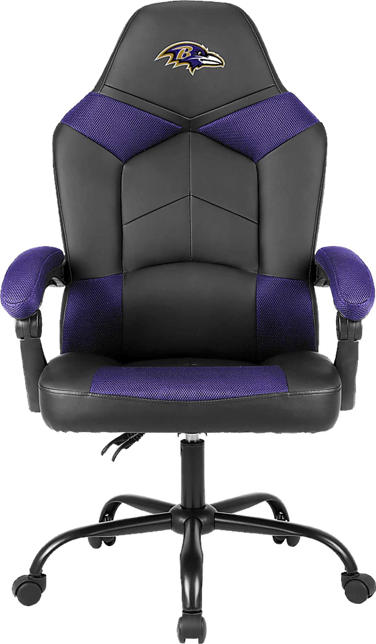 Big Team Navy Blue Polyester,Steel,Vinyl Fabric Office Chair | Rooms to Go