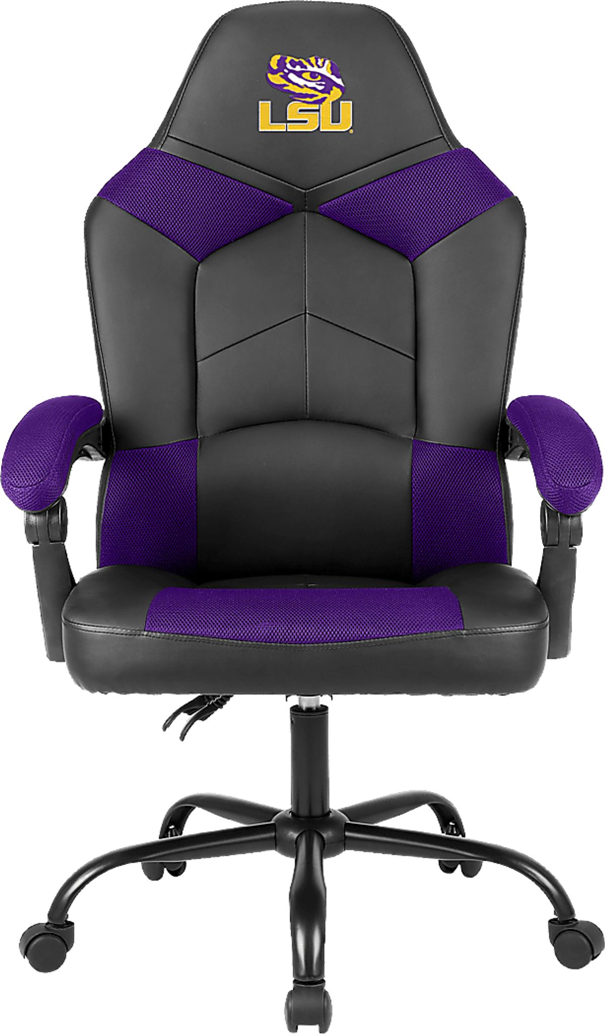 Big Team Purple Red Polyester,Steel,Vinyl Fabric Office Chair | Rooms to Go