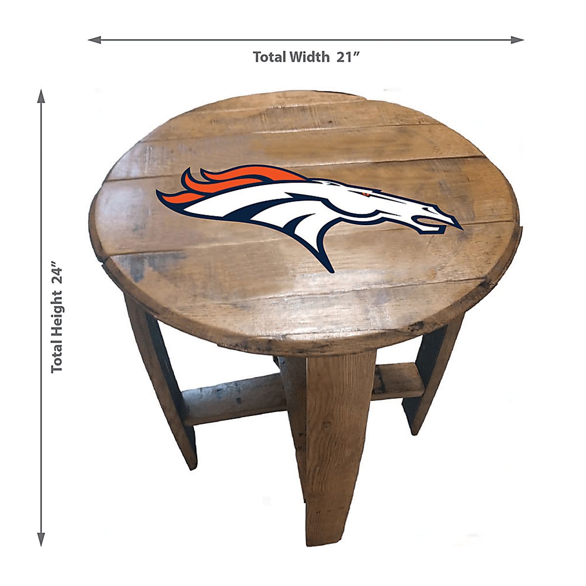 Big Team Oak Dark Wood,Light Wood End Table | Rooms to Go