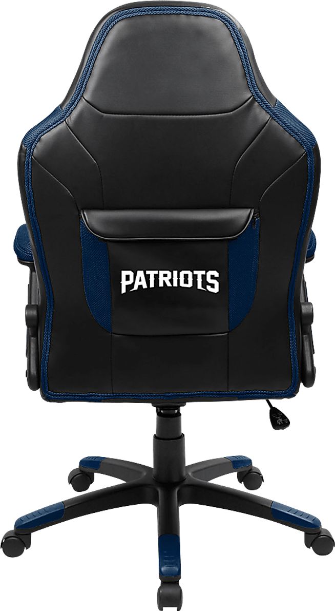 Big Team NFL New England Patriots Blue Oversized Gaming Chair - Rooms To Go