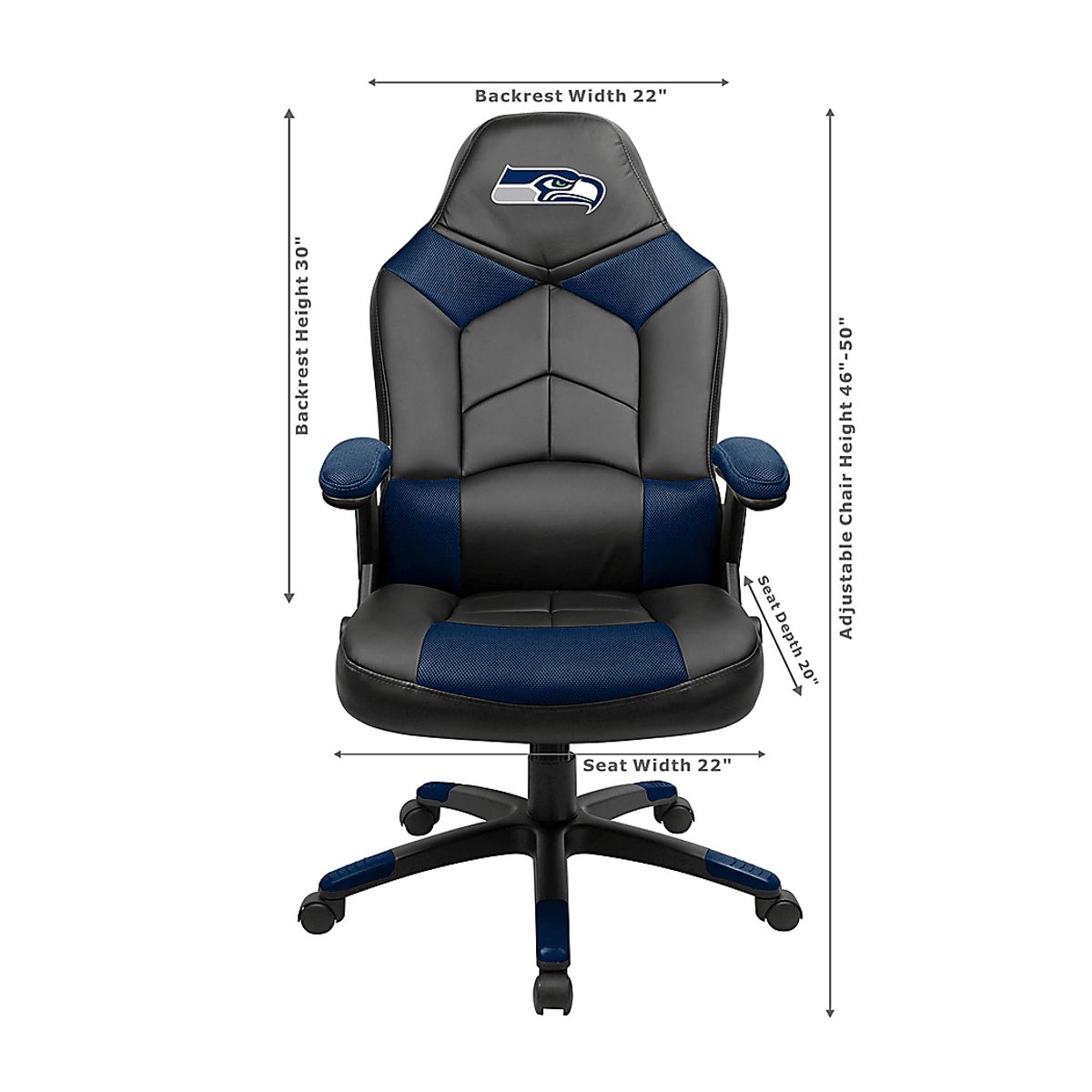Big Team Blue Gaming Chair | Rooms to Go