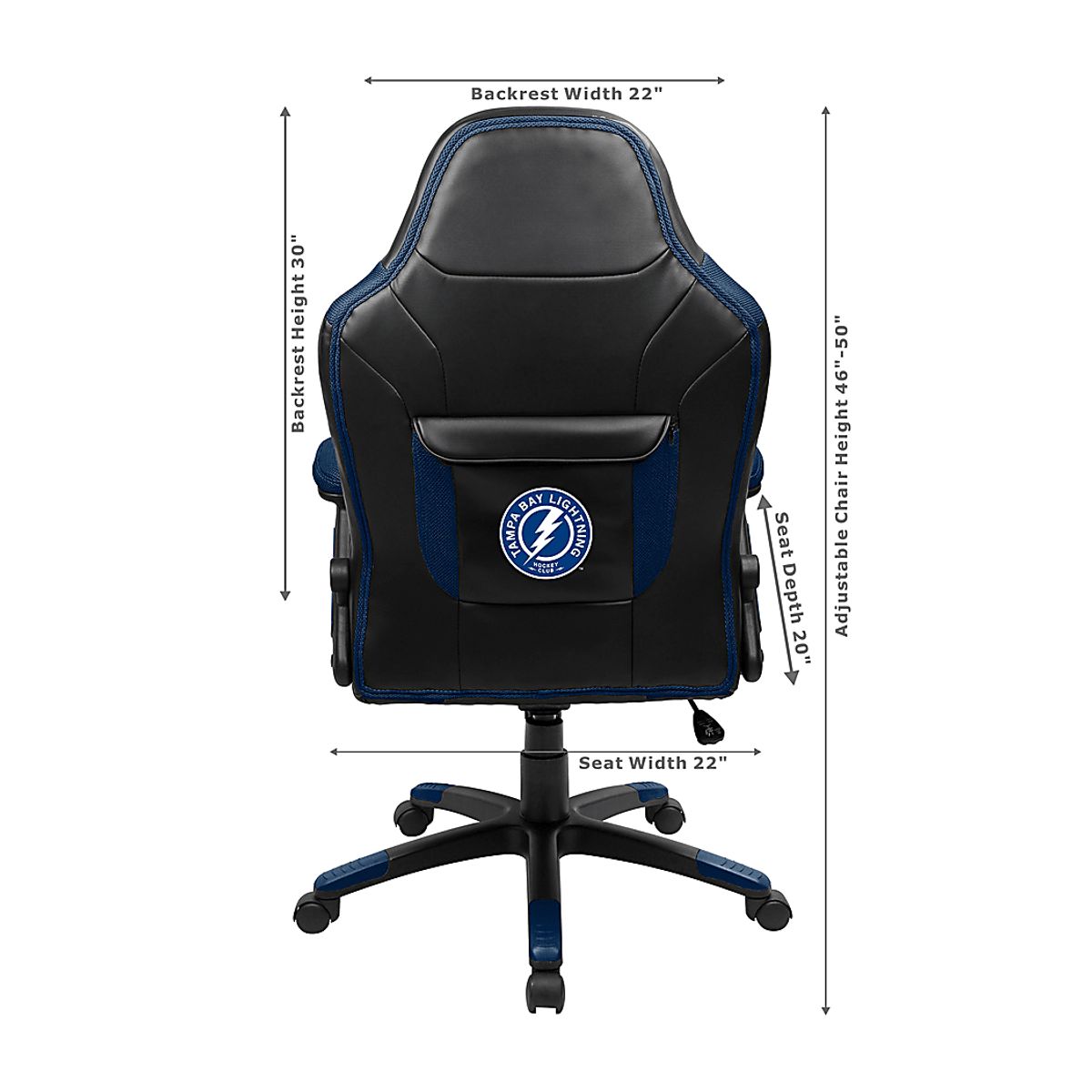 Big Team Navy Blue Gaming Chair | Rooms to Go