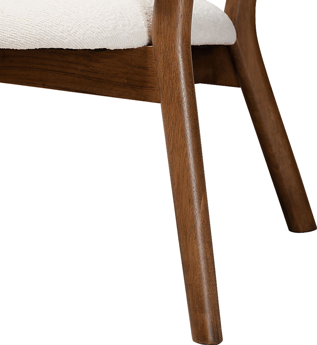 Bigney Cream Beige Polyester Fabric Accent Chair, Set Of 2 | Rooms to Go