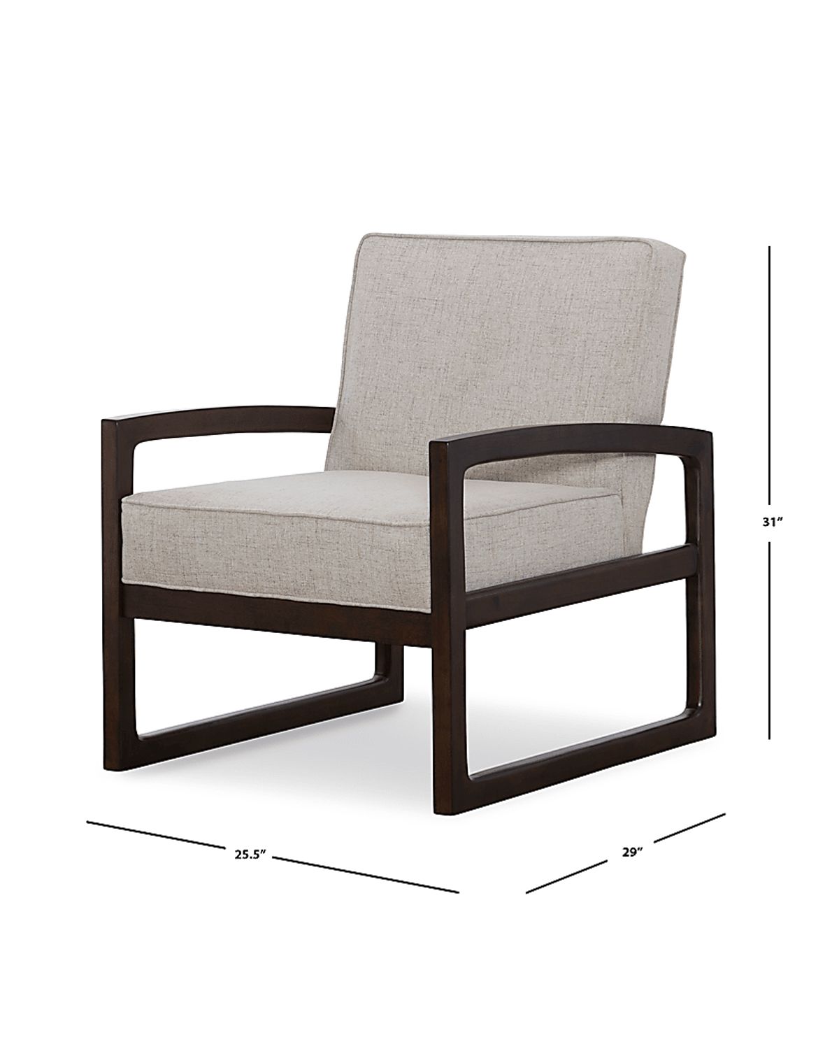 Bilgen Gray Velvet Plush Accent Chair | Rooms to Go