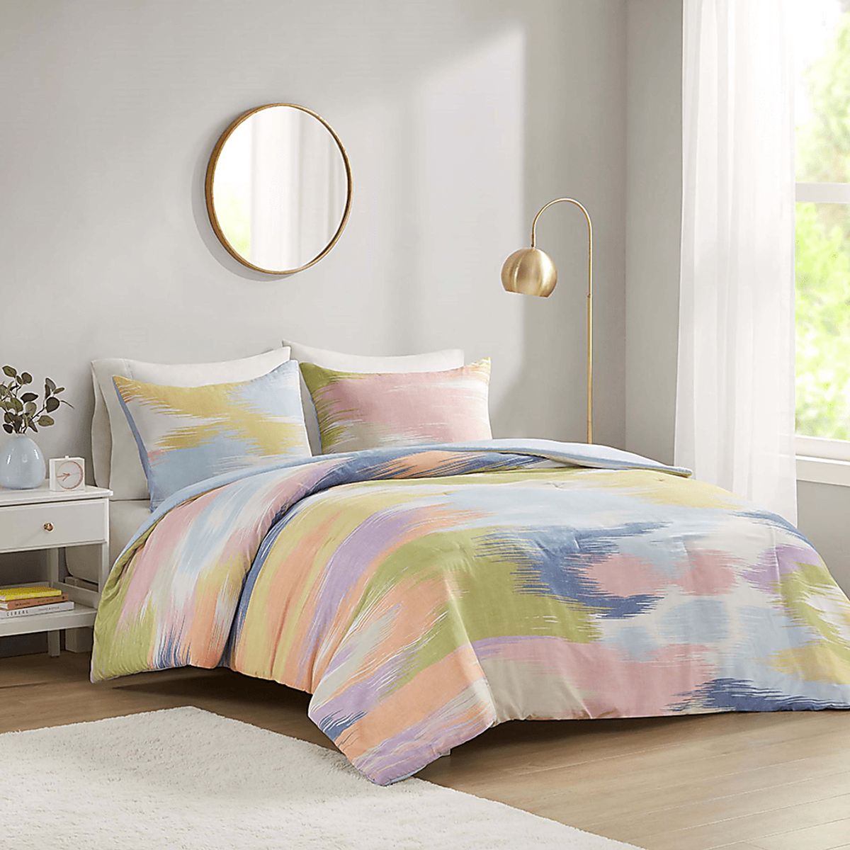 Binka Multi Full Comforter Set | Rooms to Go