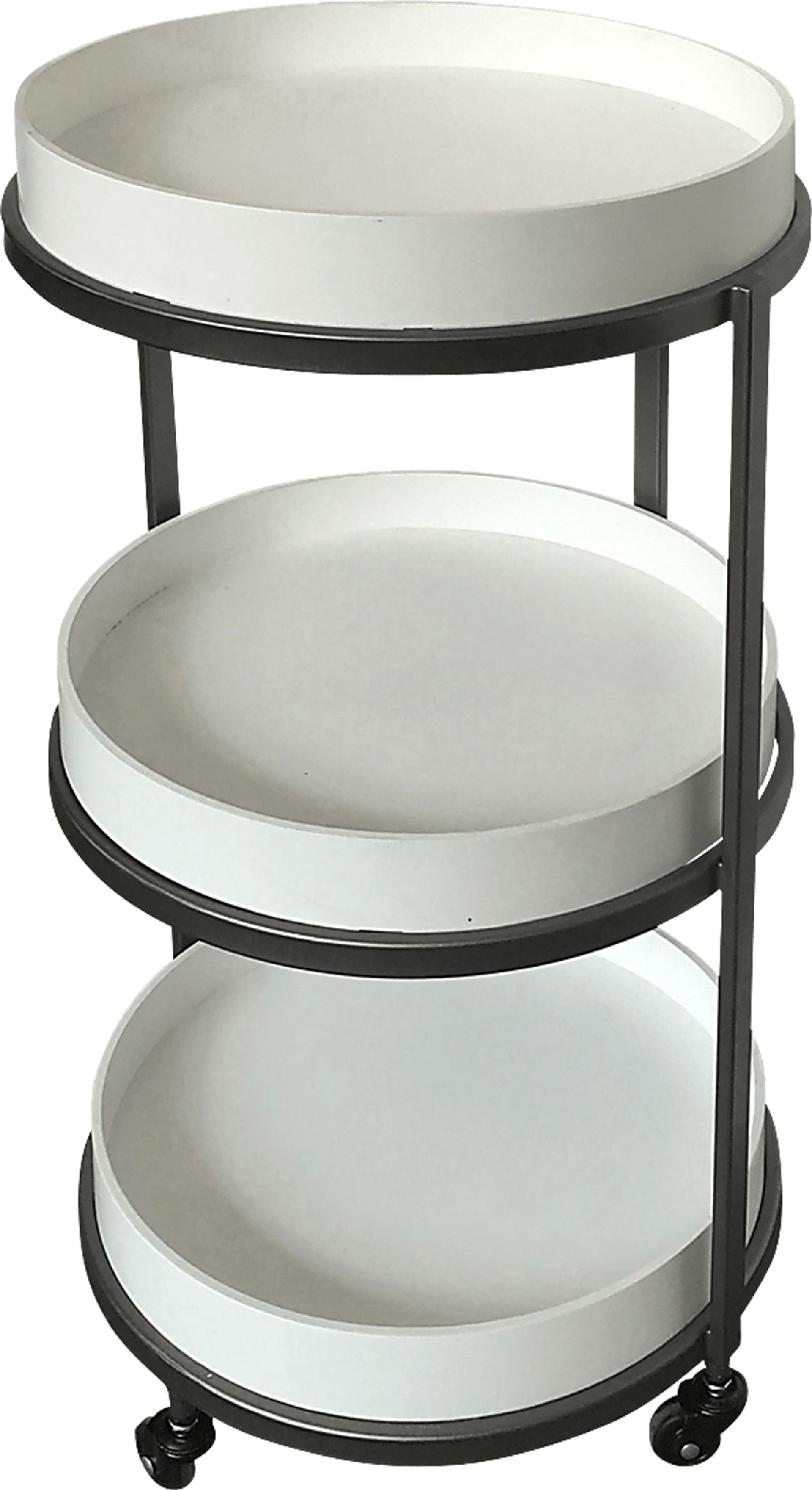 Binnacle White Colors,White Bar Cart | Rooms to Go
