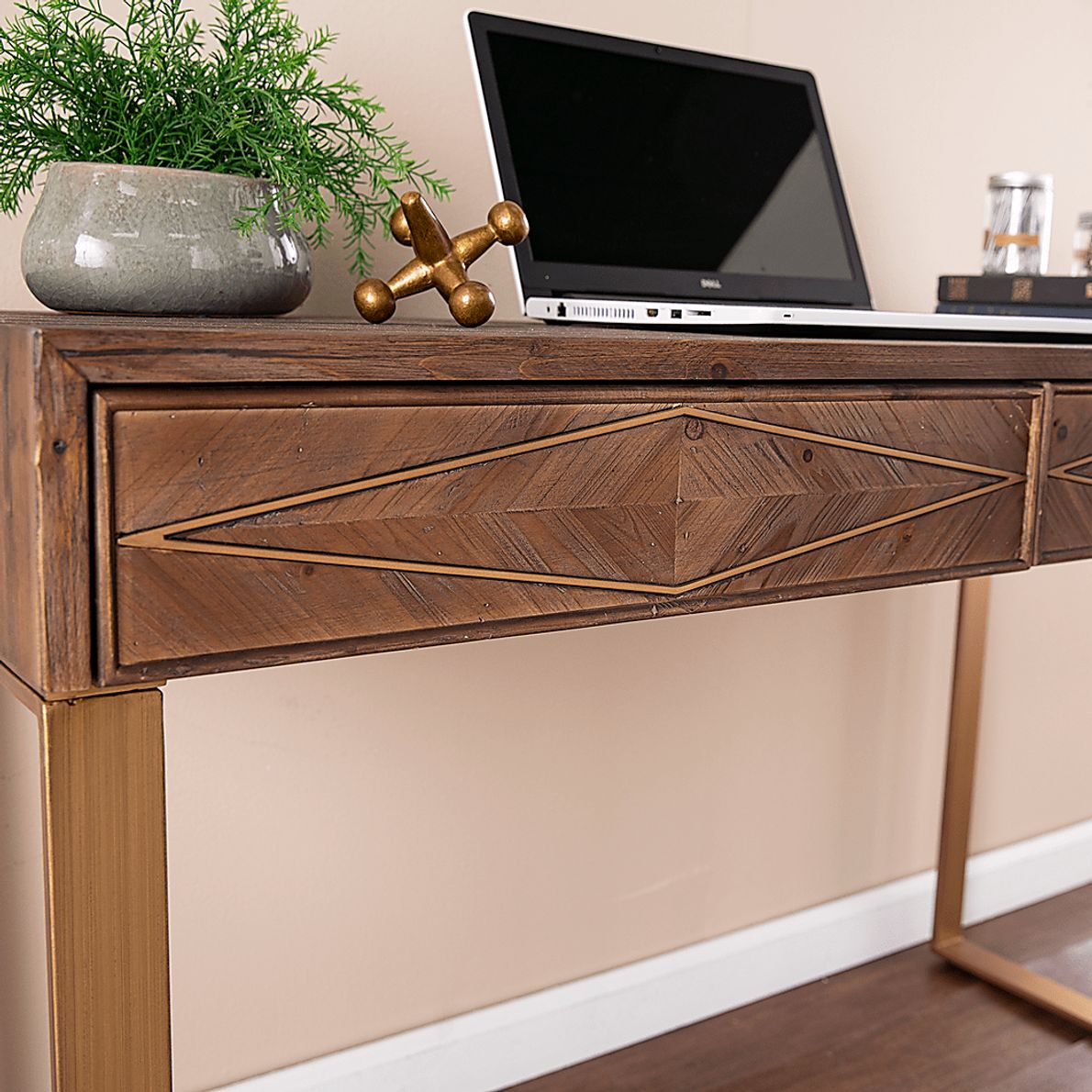 Birkwood Natural Desk - Rooms To Go