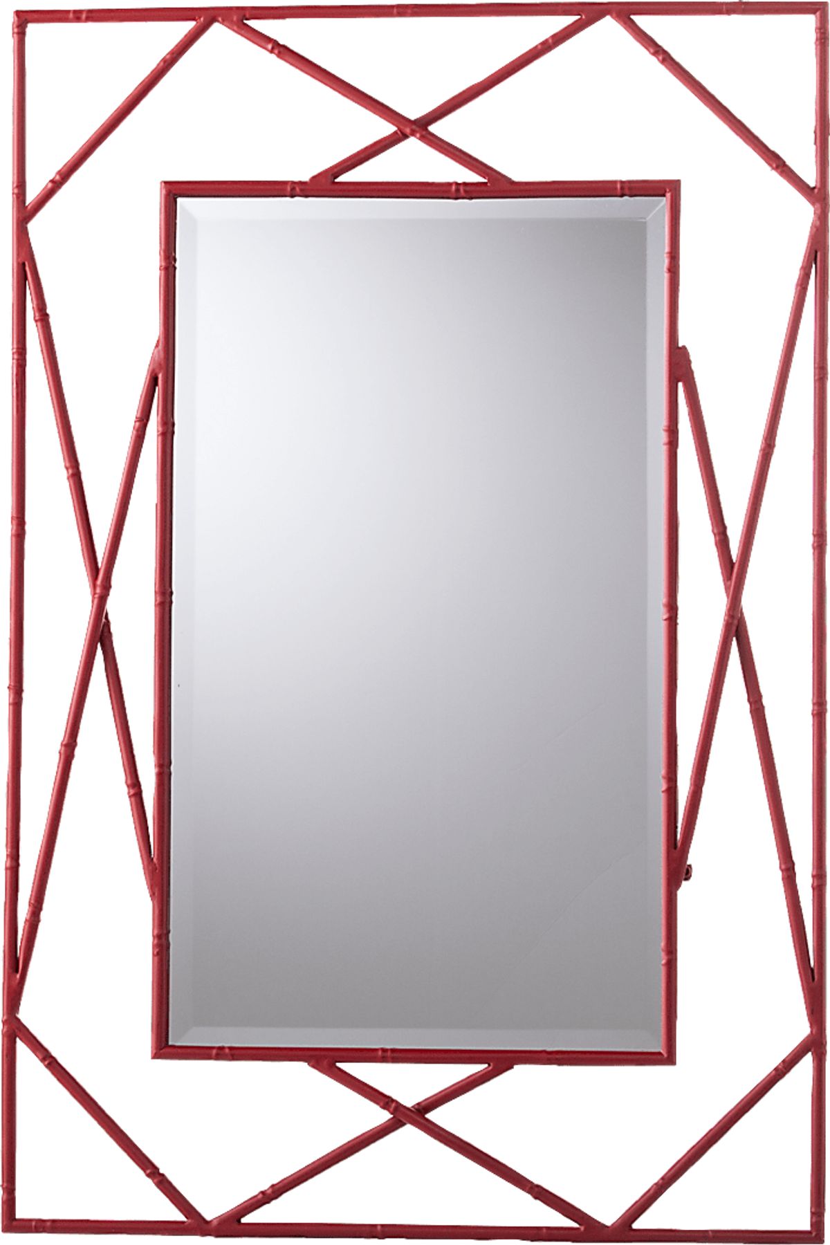 Blackwillow Red Colors Mirror | Rooms to Go