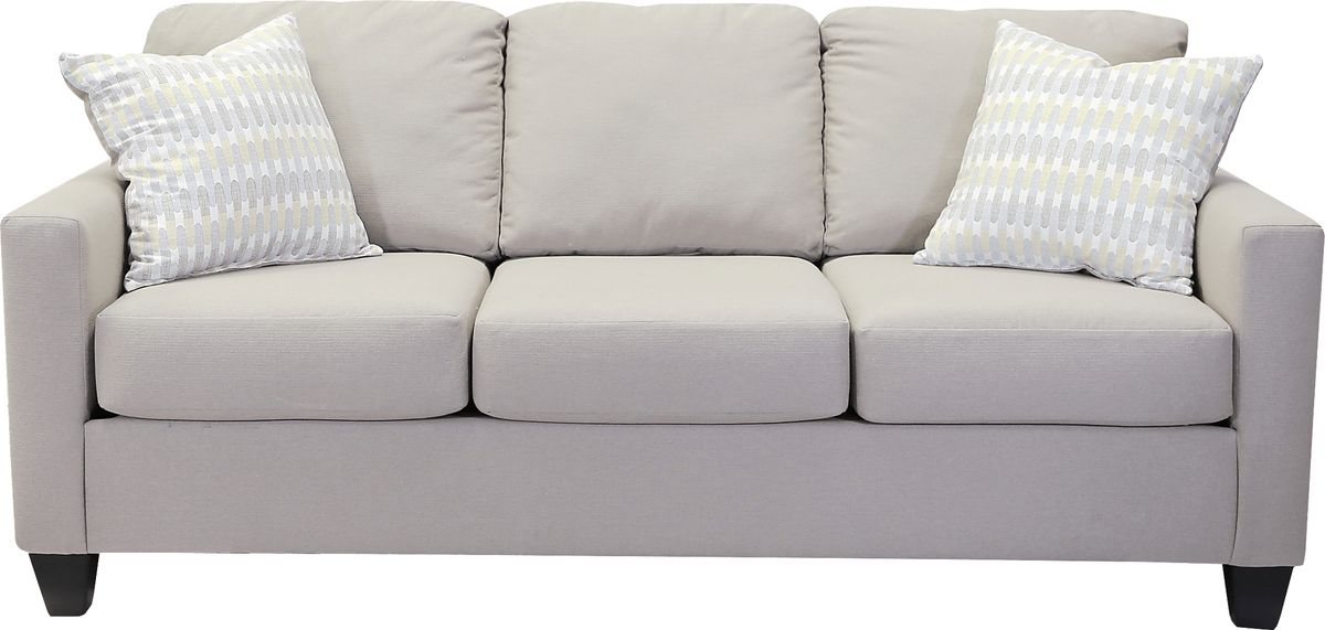 Blaire Stone Beige Woven Sofa | Rooms to Go