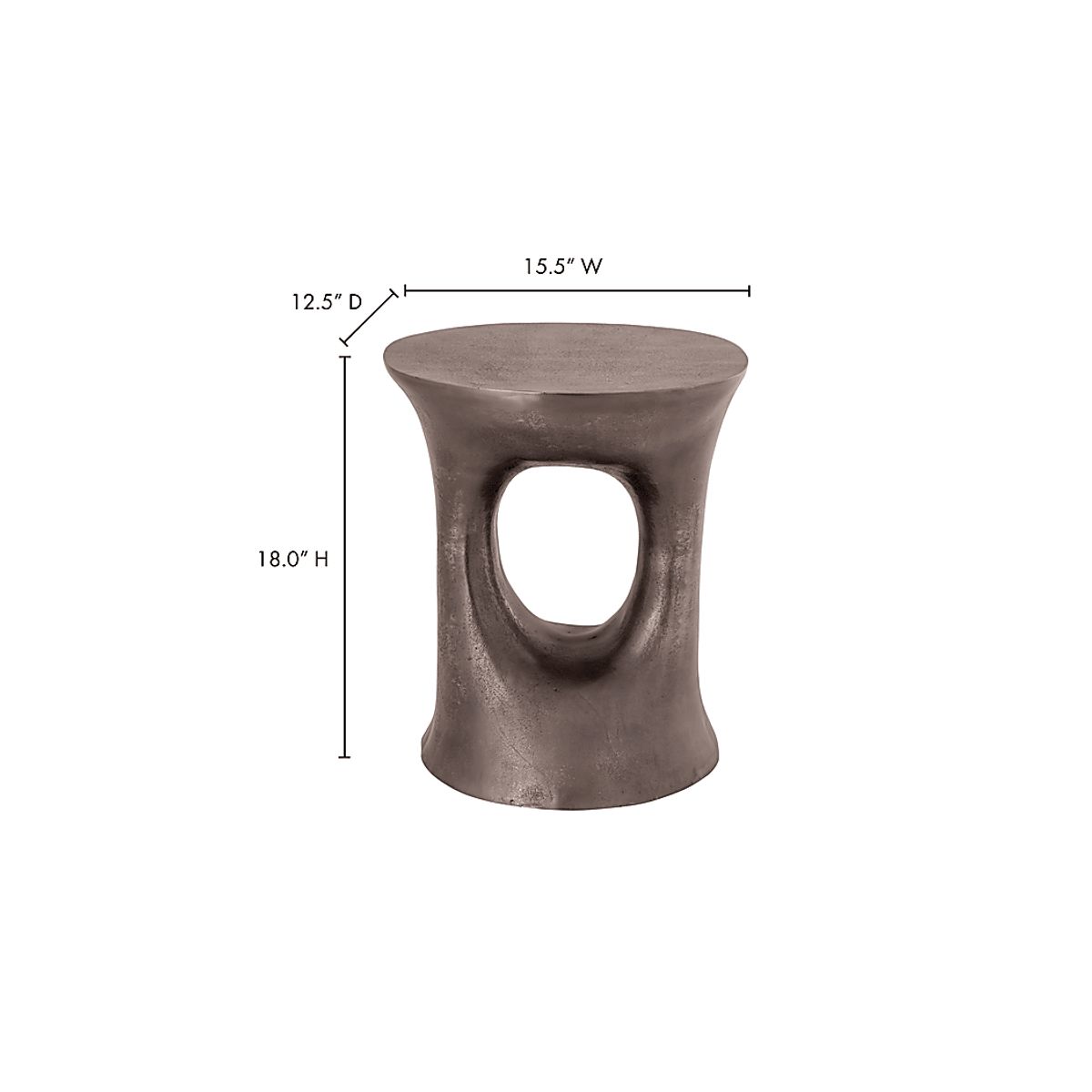 Blazek Gray Accent Stool | Rooms to Go